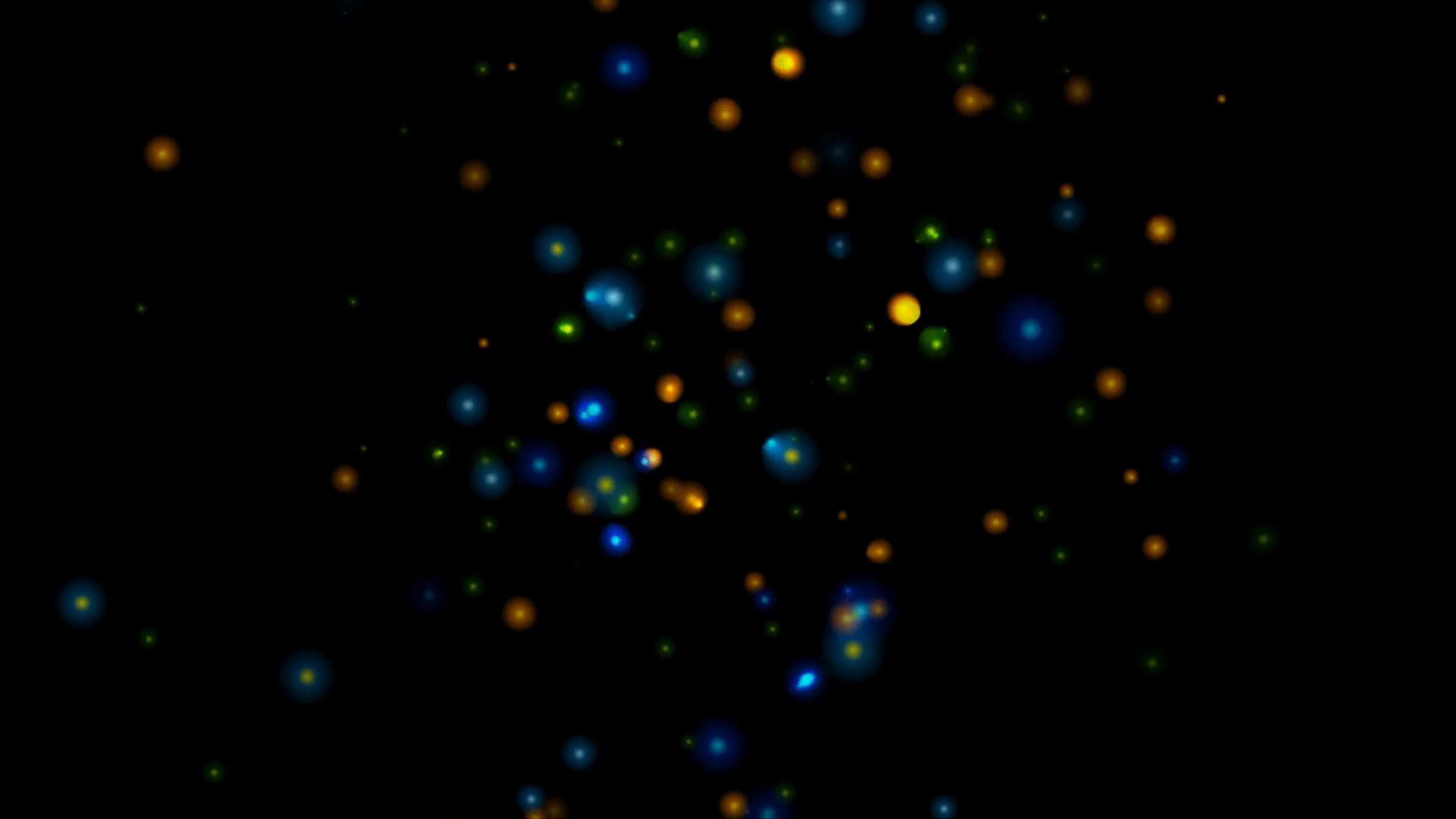 Blue Green Orange Shiny Bokeh Particles Stock Motion Graphics SBV-348790701 - Storyblocks