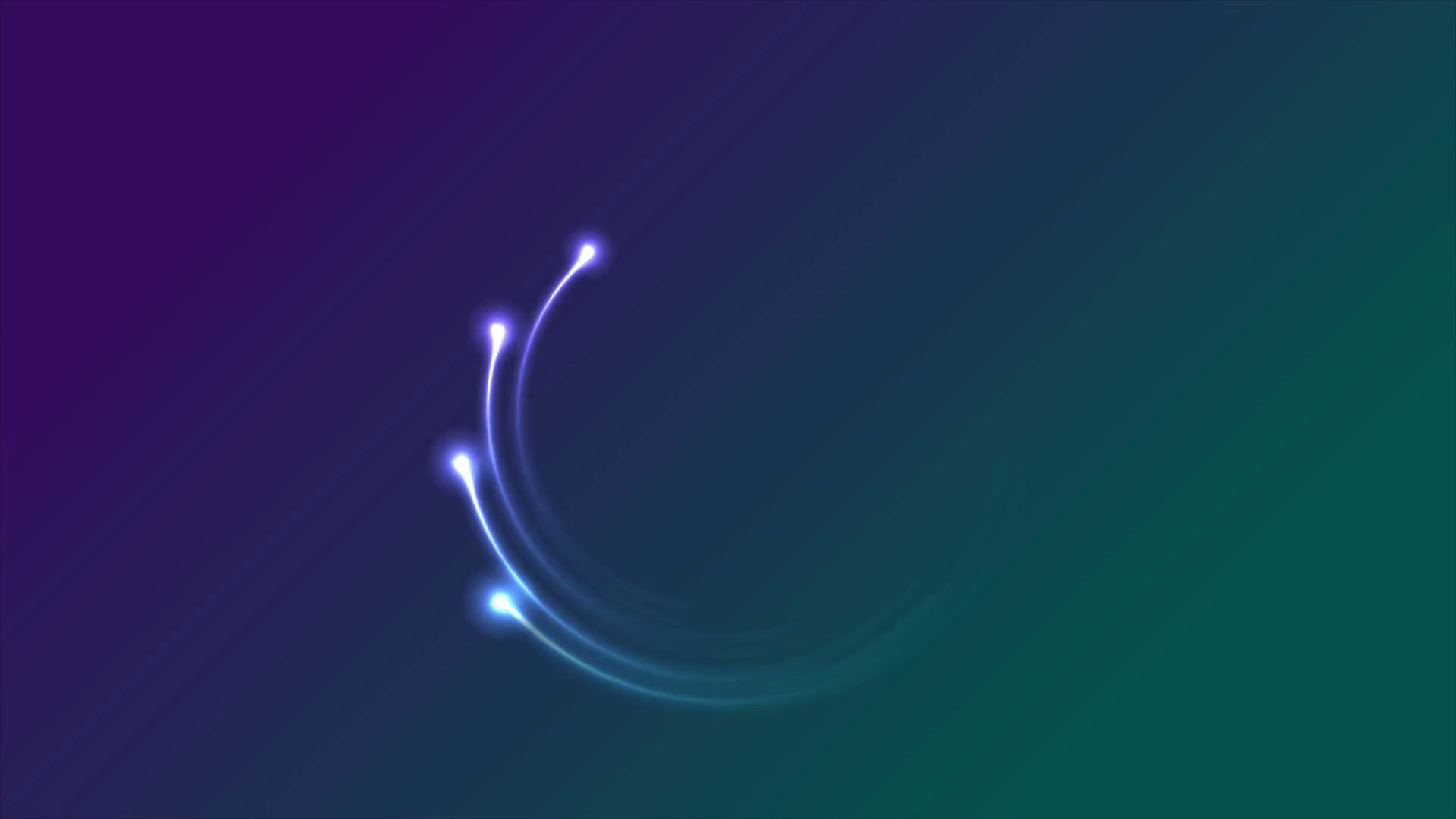 Colorful neon spiral lines abstract futuristic background. Glowing violet cyan motion design ...
