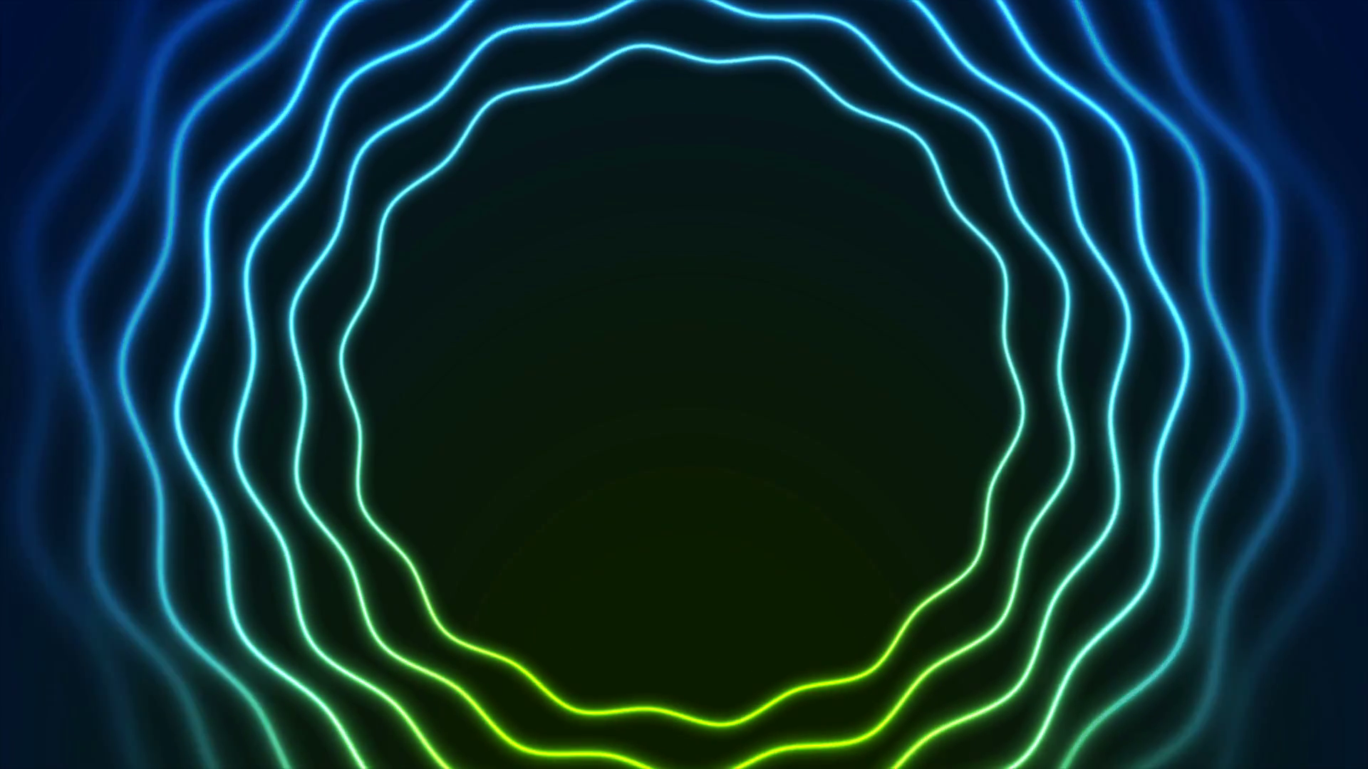 Blue Green Neon Wavy Circles Abstract Stock Motion Graphics SBV-348411739 - Storyblocks