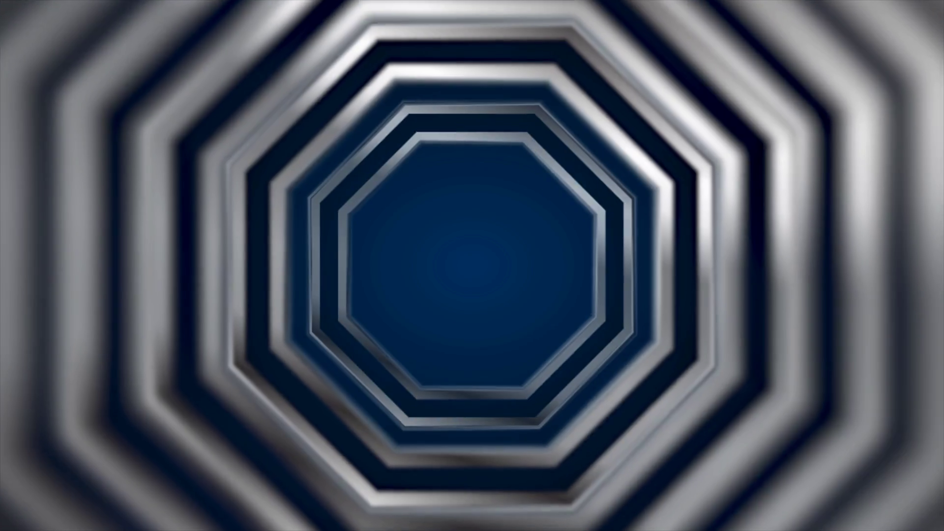 Metallic Octagon Shapes Abstract Technology Stock Motion Graphics SBV ...