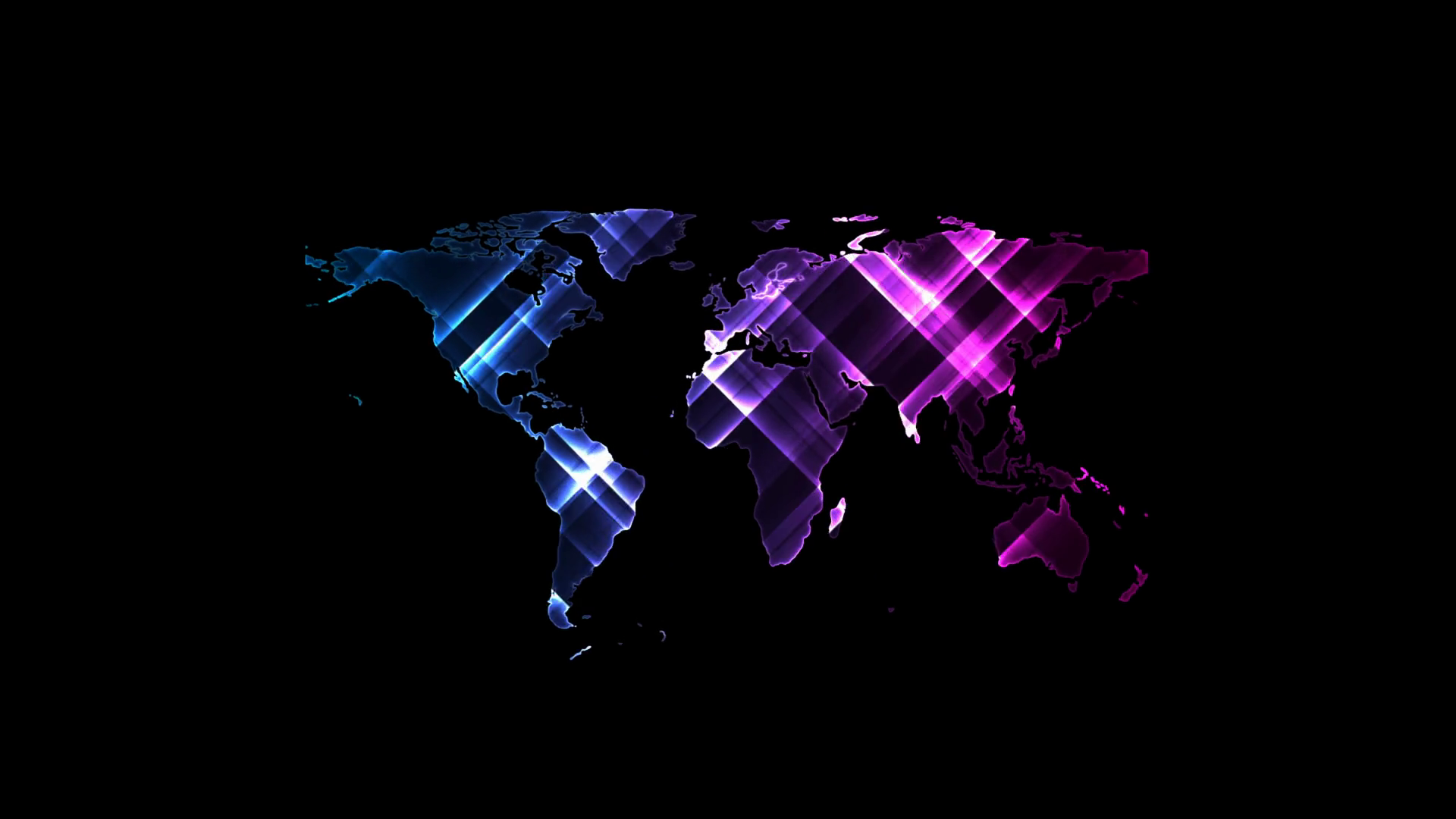 Bright Glowing Neon Blue Purple Abstract Stock Motion Graphics SBV ...