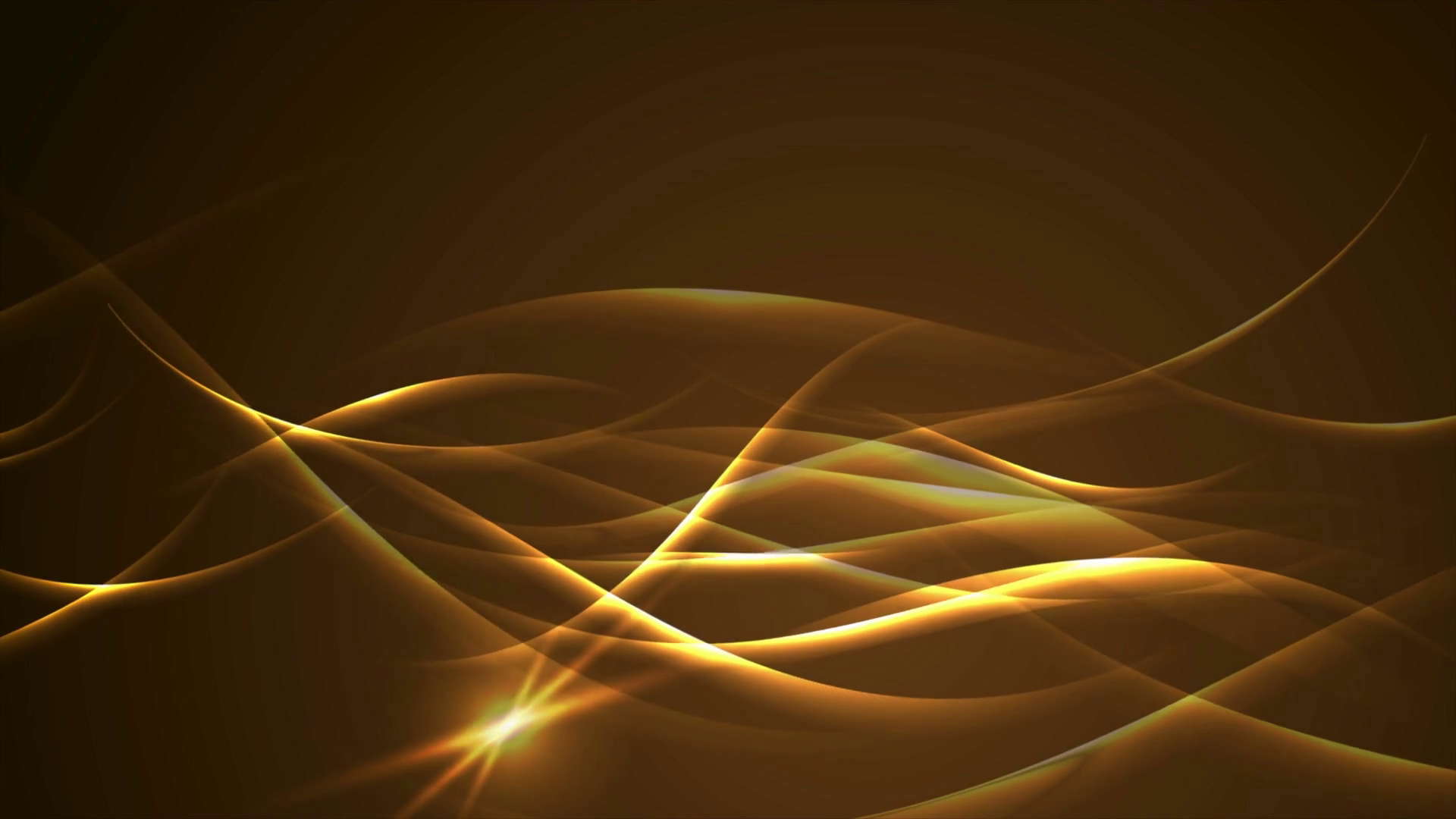 Abstract Golden Glowing Waves Neon Motion Stock Motion Graphics SBV-314972311 - Storyblocks