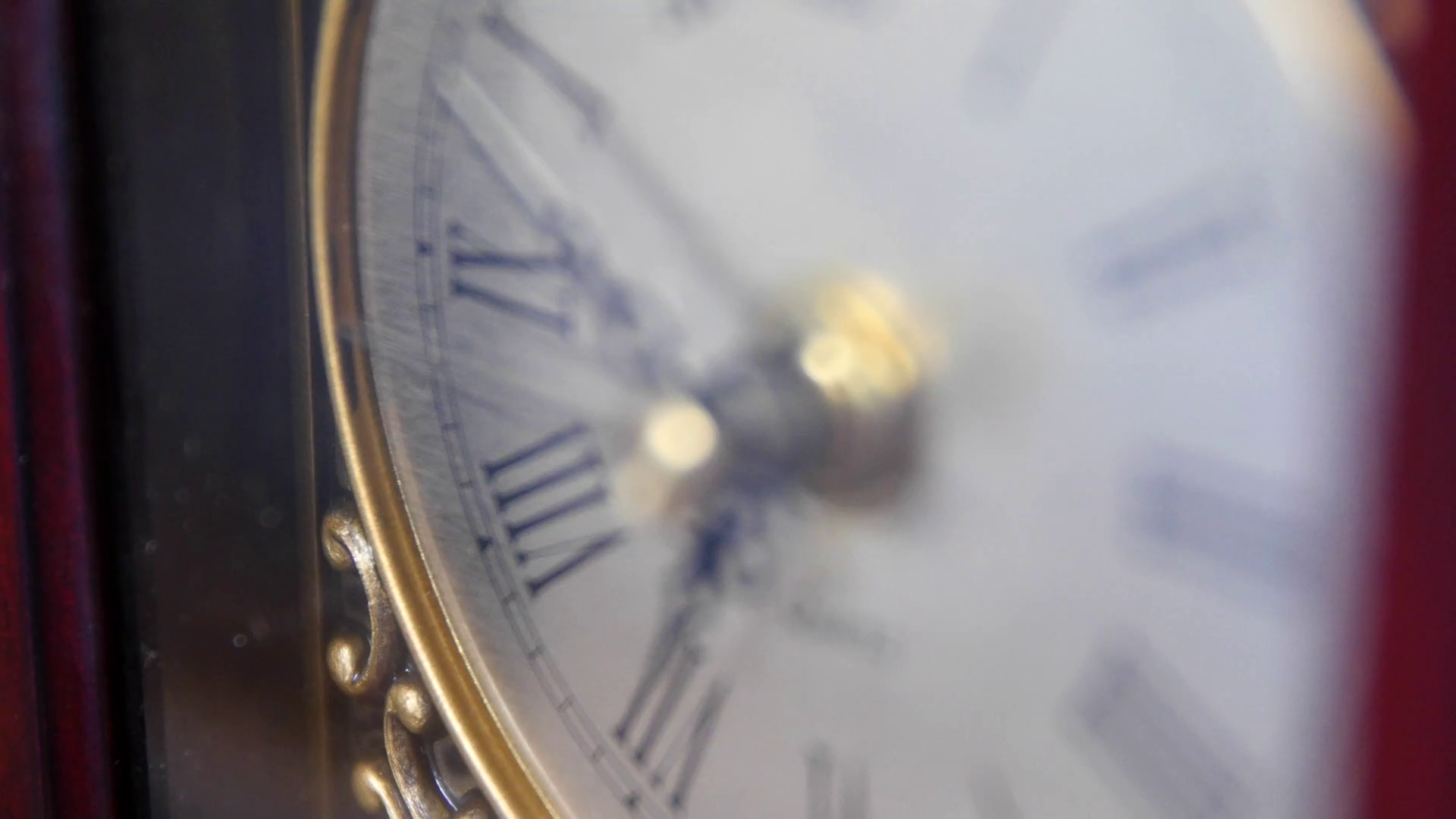 A cool antique clock hands turn with time Stock Video Footage 00:15 SBV ...