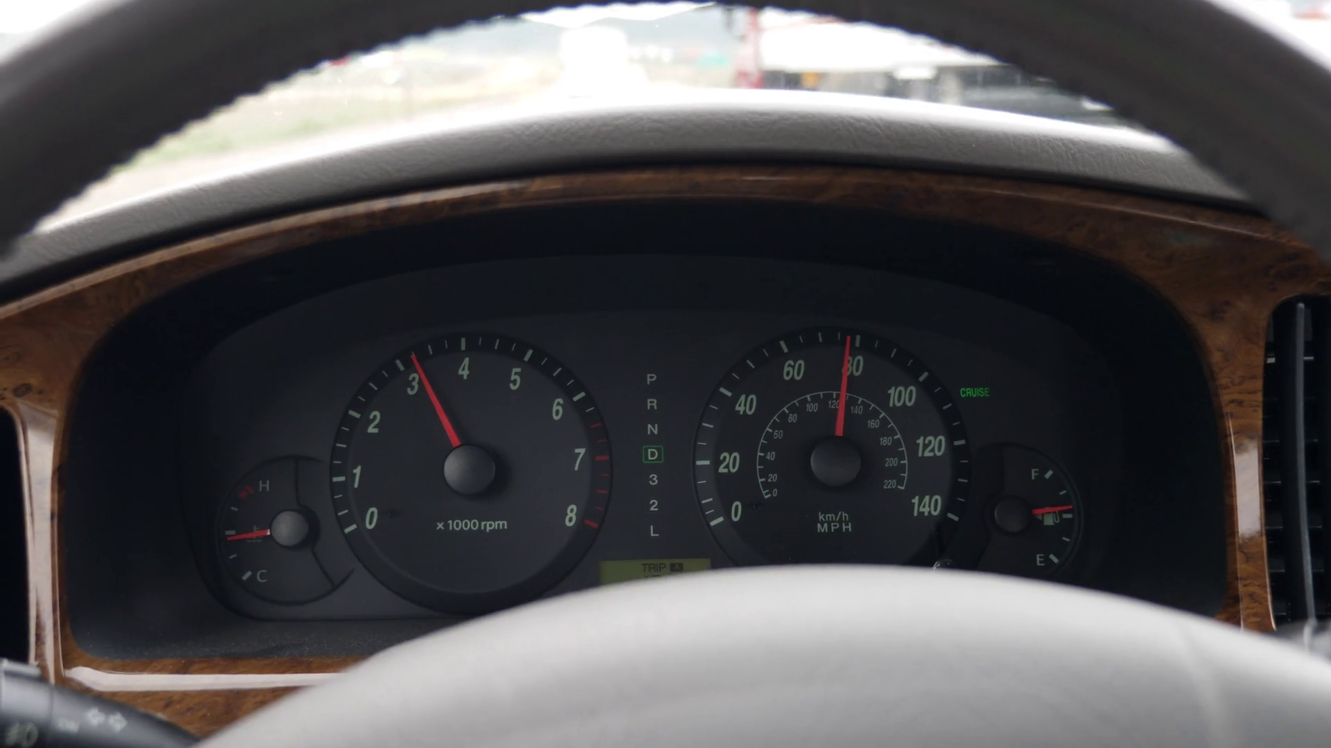 Dashboard Of Car Driving Fast On Highway Stock Footage SBV-314843845 ...