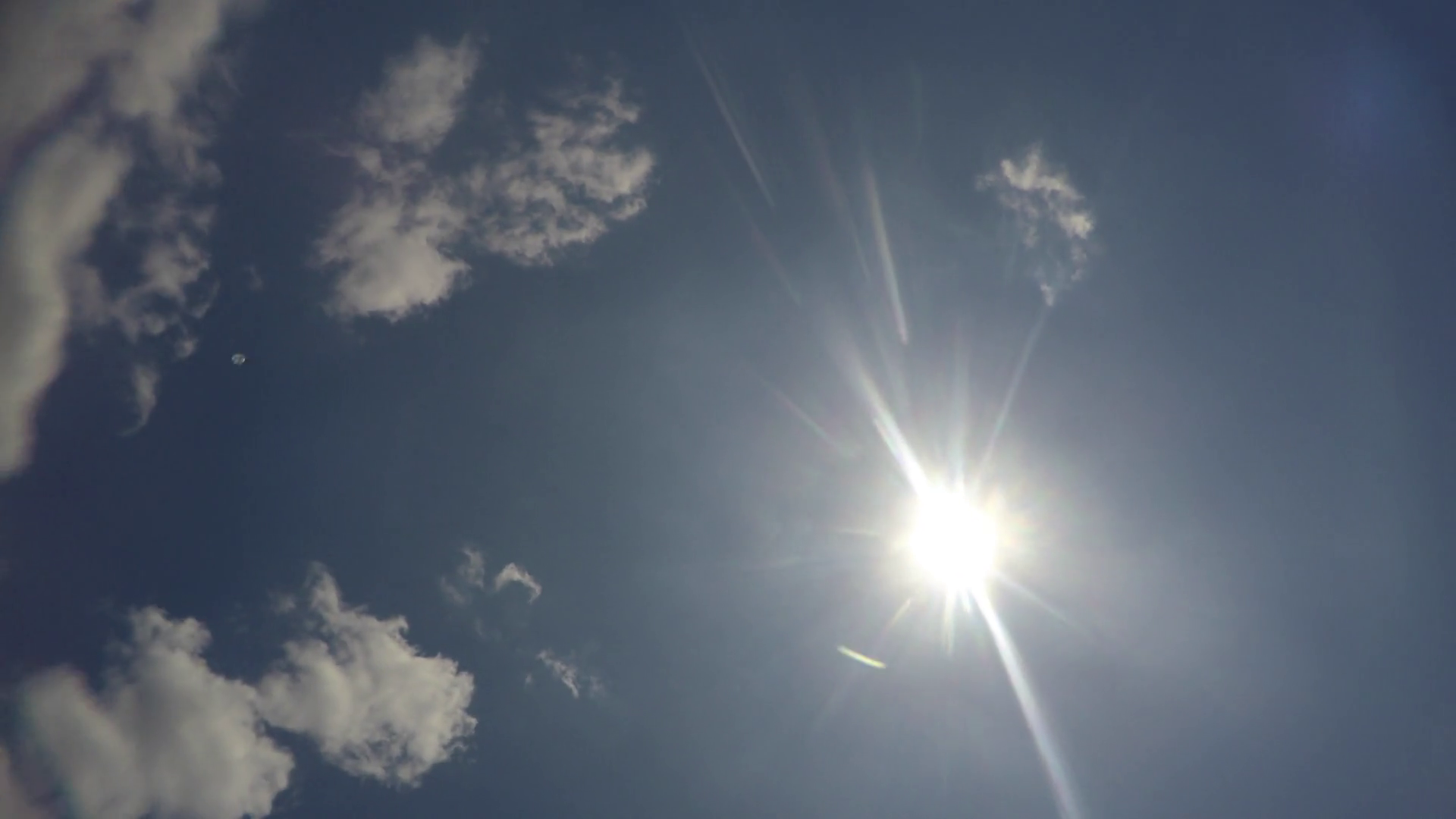 Underwater Shot Of Sun Clouds In Sky Above Stock Footage SBV-313528655 ...