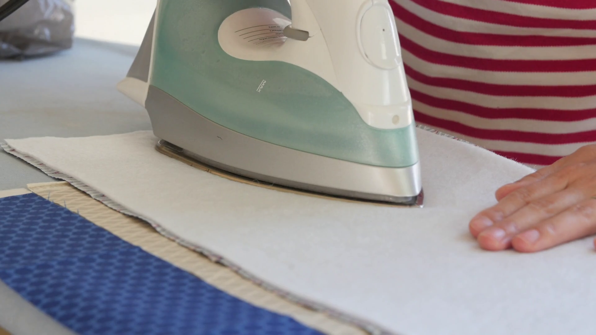 Woman Ironing Sewing Projects Stock Footage SBV-301536575 - Storyblocks