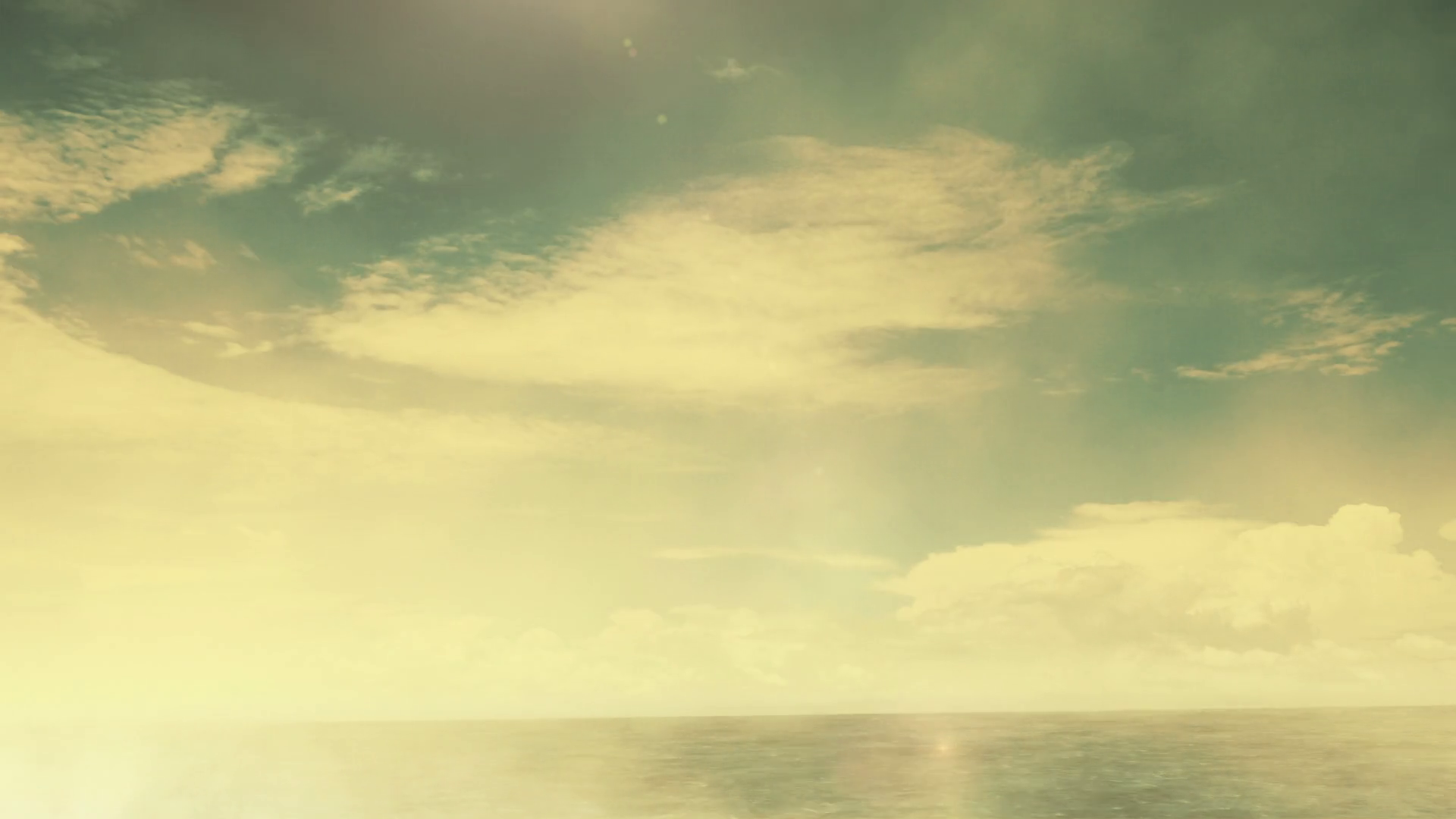 Flying Over Ocean Through Clouds Stock Footage SBV-307058464 - Storyblocks