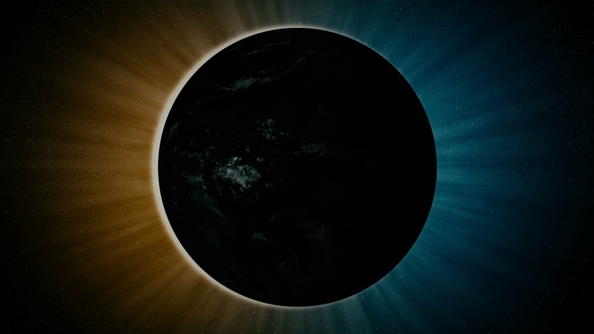 Illustration of an eclipse. Stock Video Footage 00:30 SBV-307039692 ...