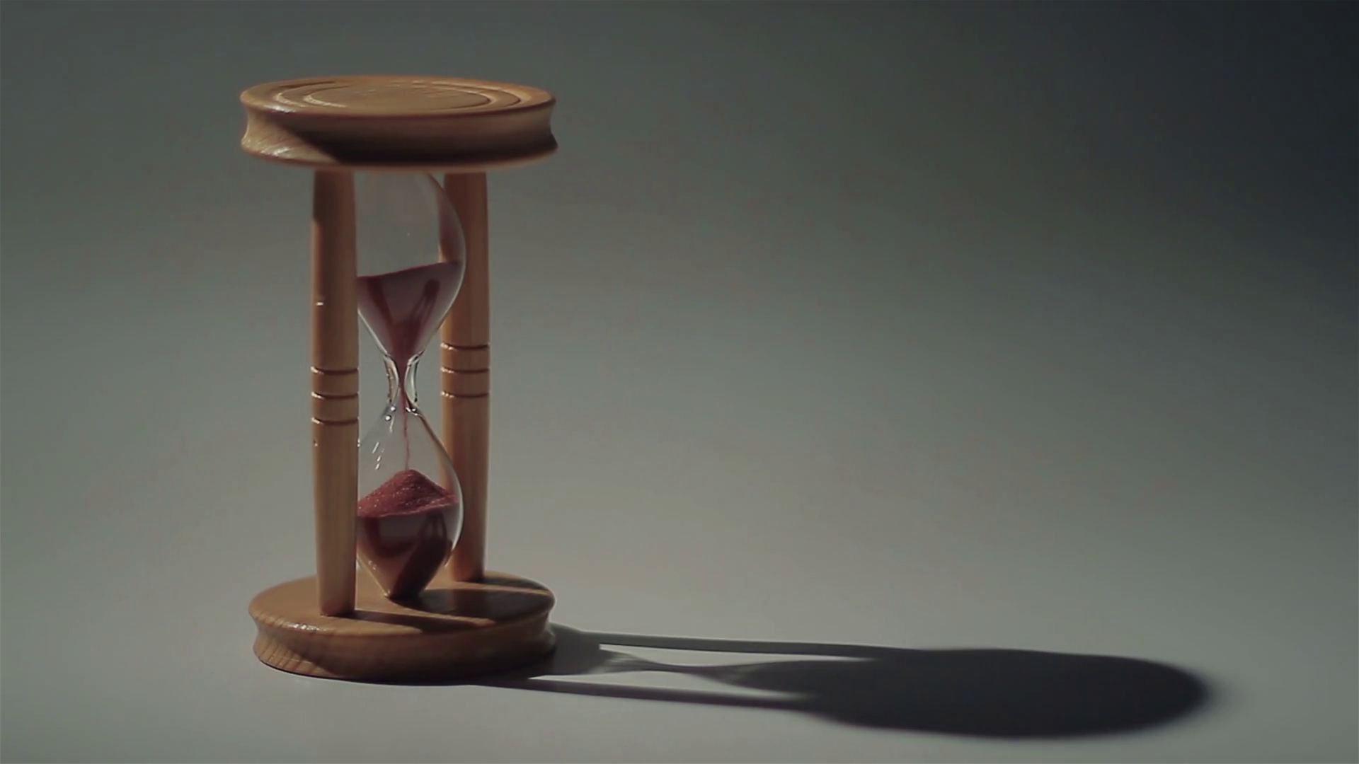 Sand Clock Closeup Isolated On White With Stock Footage SBV-300915847 ...