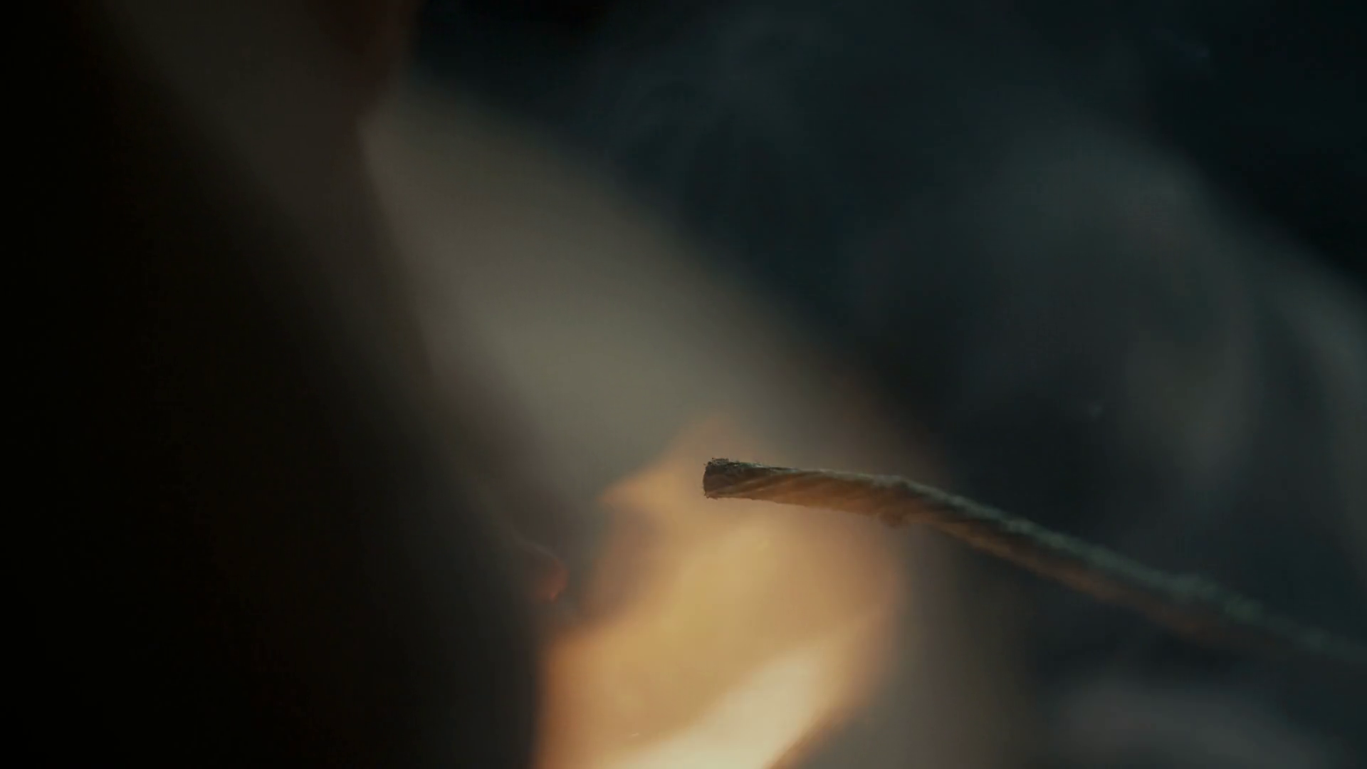 Burning Fuse Advancing With Sparks Smoke Stock Footage SBV-317587212 ...