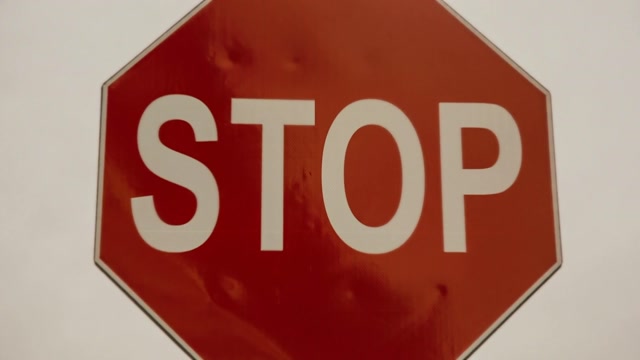 Flashing Stop Sign Stock Footage: Royalty-Free Video Clips - Storyblocks