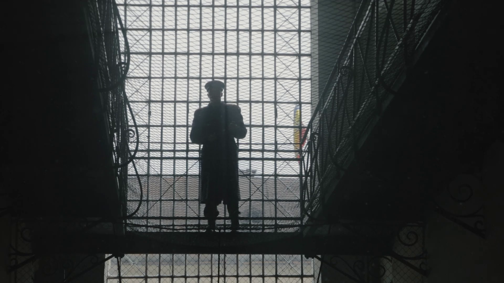 Romanian Communist Prison - Guard Patrolling Stock Footage SBV ...