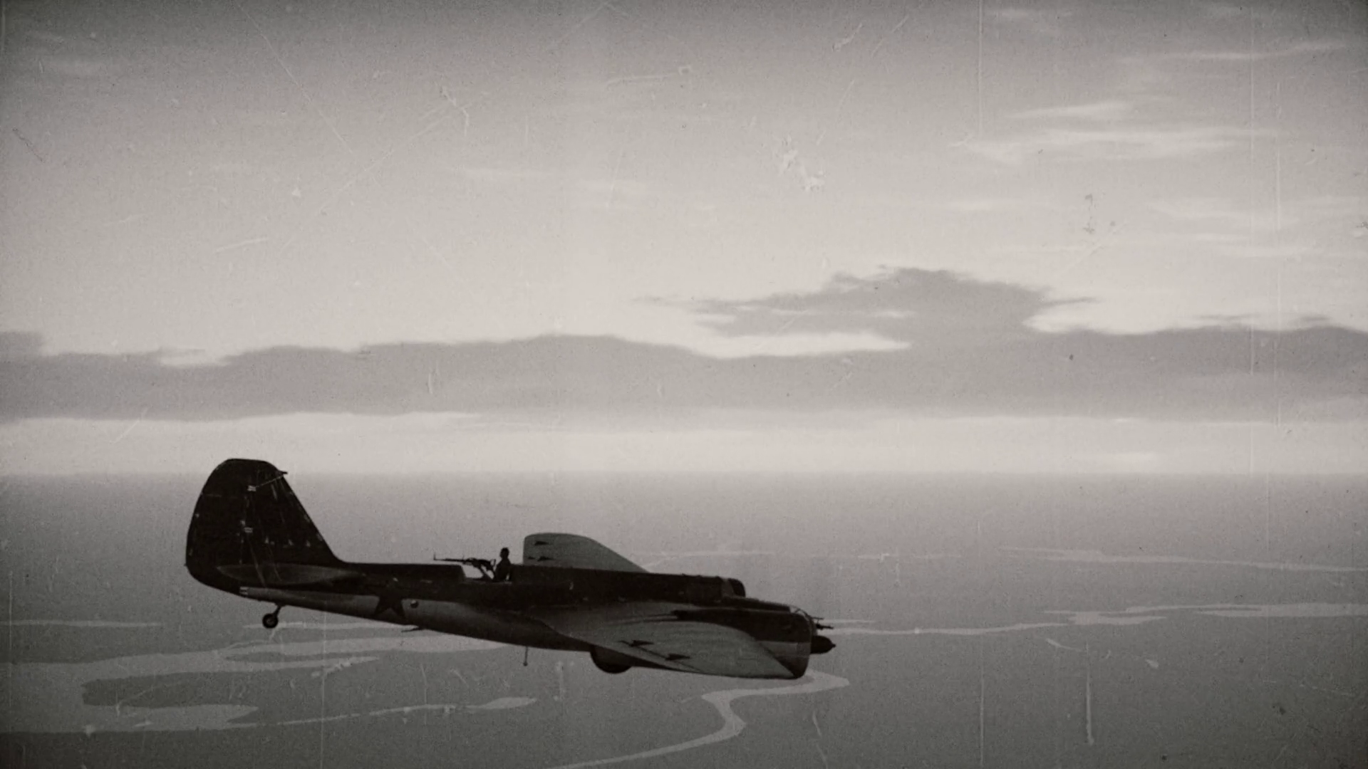 Soviet Wwii Heavy Bomber - Archive 01 Stock Footage SBV-338168468 ...