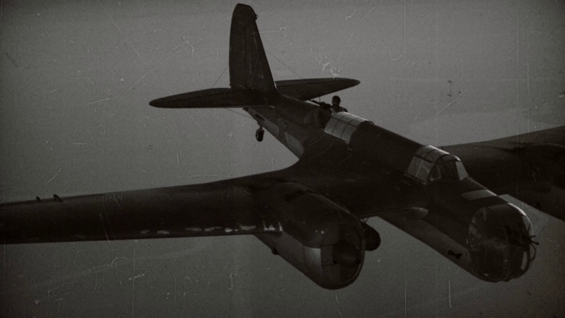 Soviet Wwii Heavy Bomber - Archive 02 Stock Footage SBV-338168469 ...