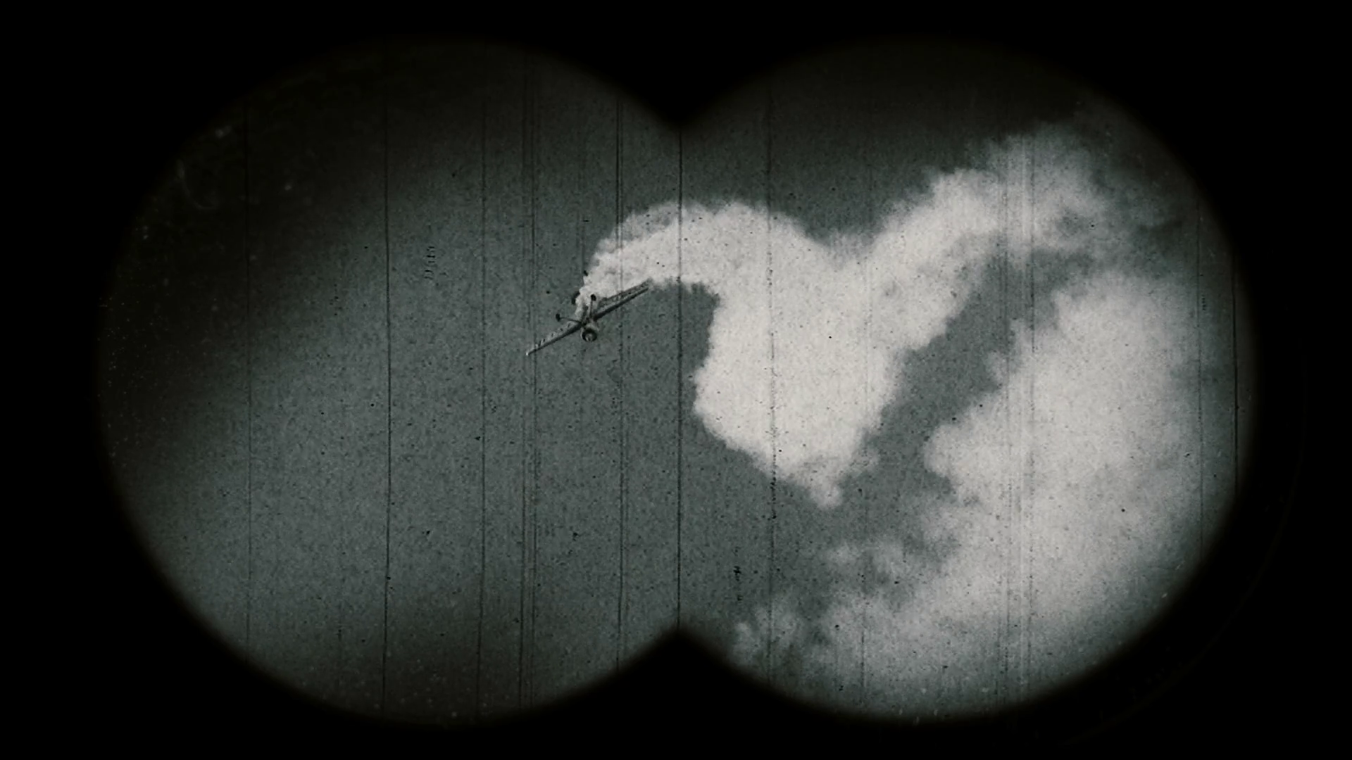 World War Ii Era Military Airplane Falling Stock Footage SBV-317719633 ...