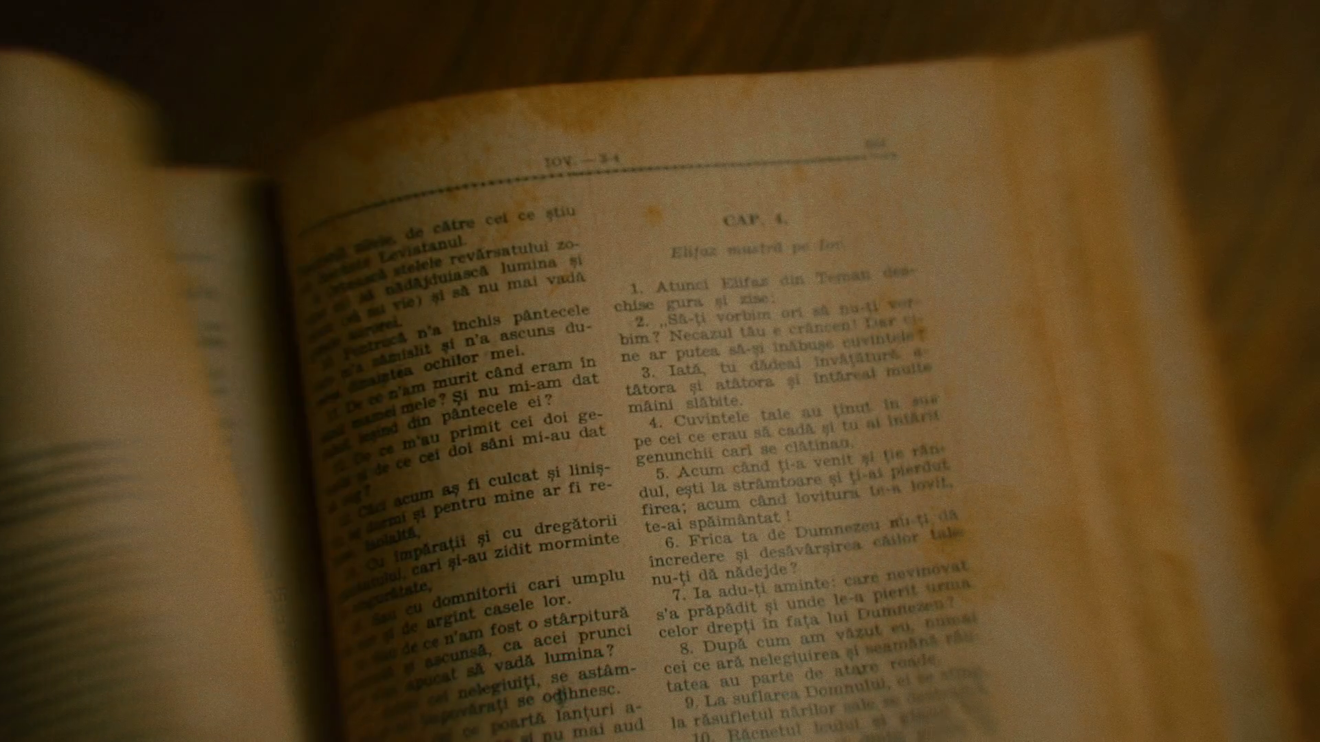 Yellow pages of an old Bible Stock Video Footage - Storyblocks