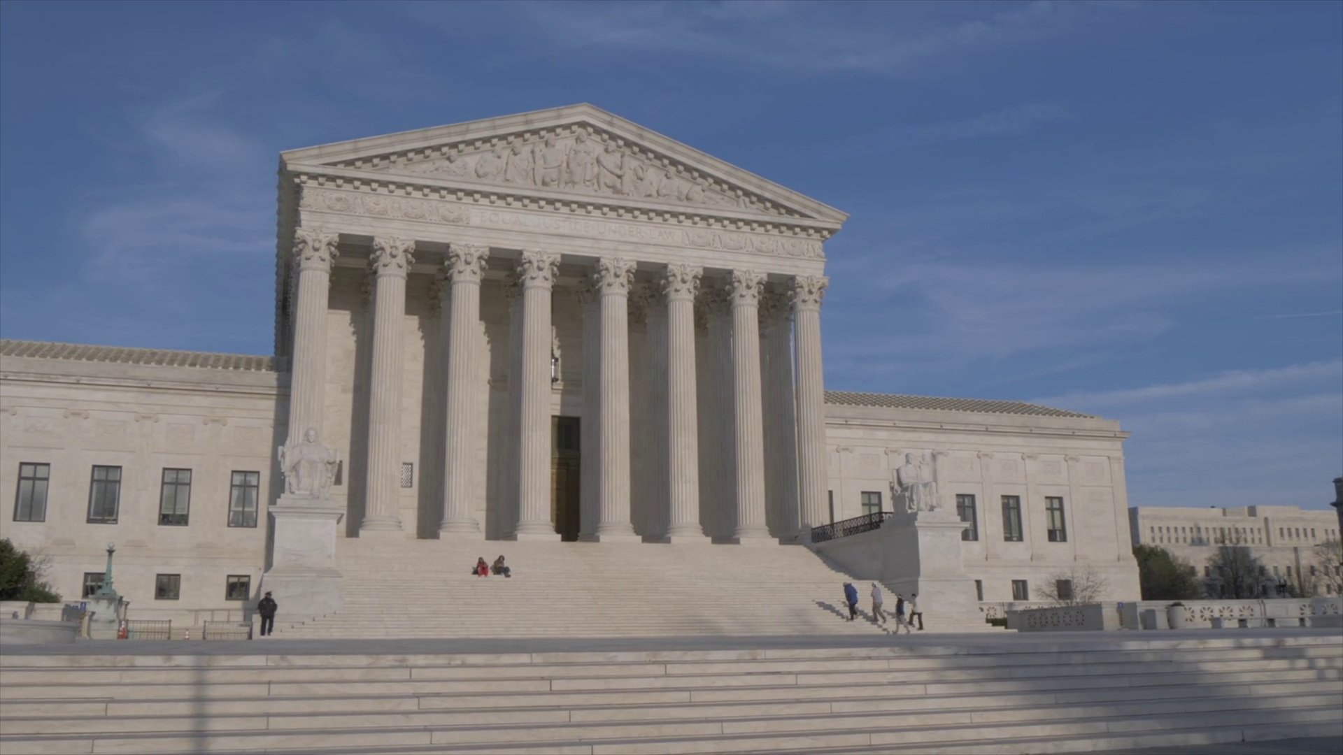 Supreme Court Of United States Washington Dc Stock Footage SBV ...