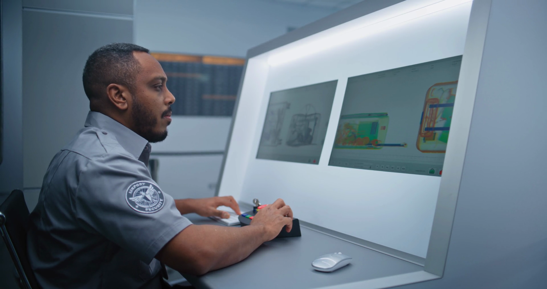 Airport Security Checkpoint: African Stock Footage SBV-351774616 ...