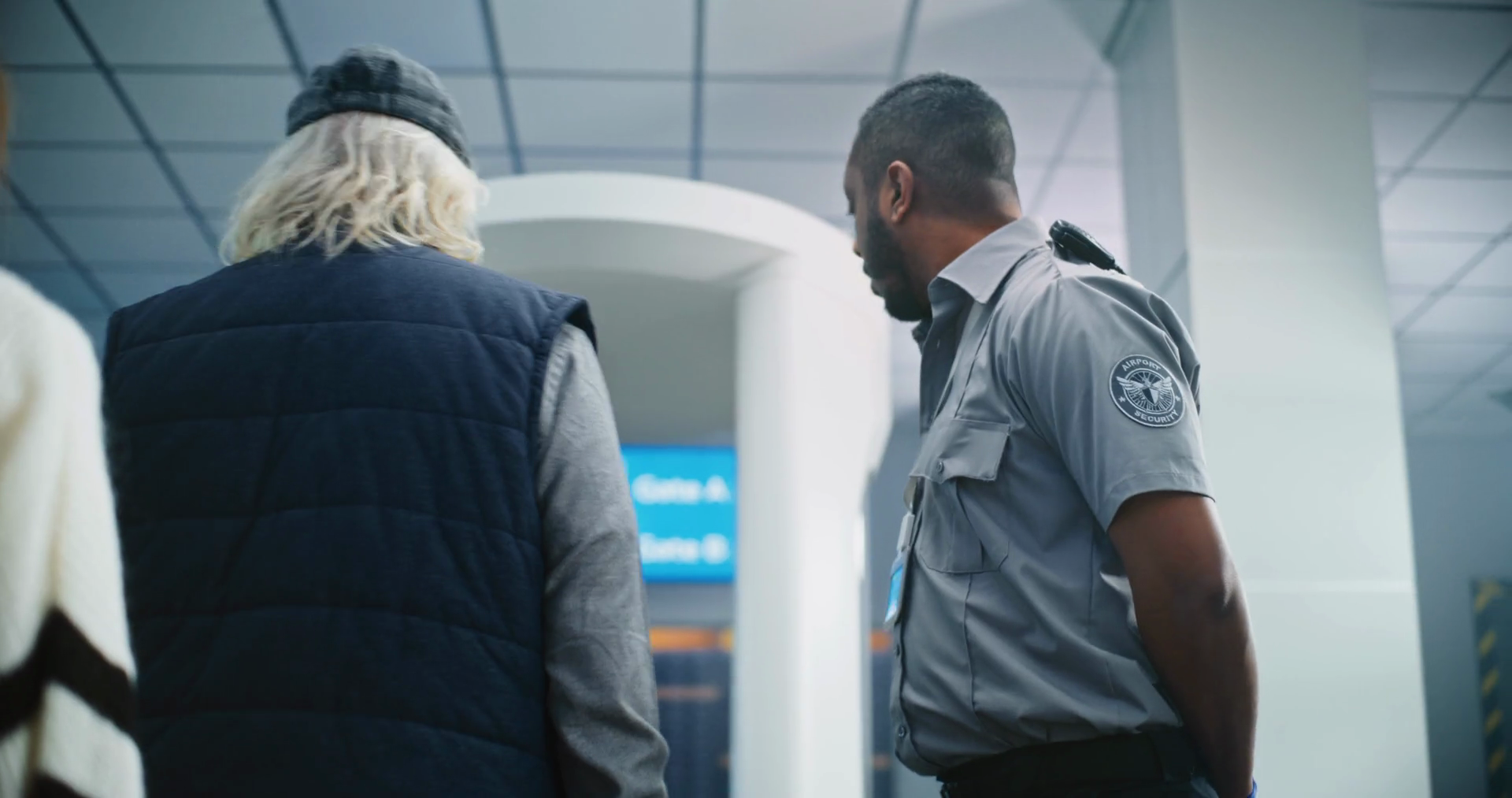 Airport Security Checkpoint: African Stock Footage SBV-351795852 ...
