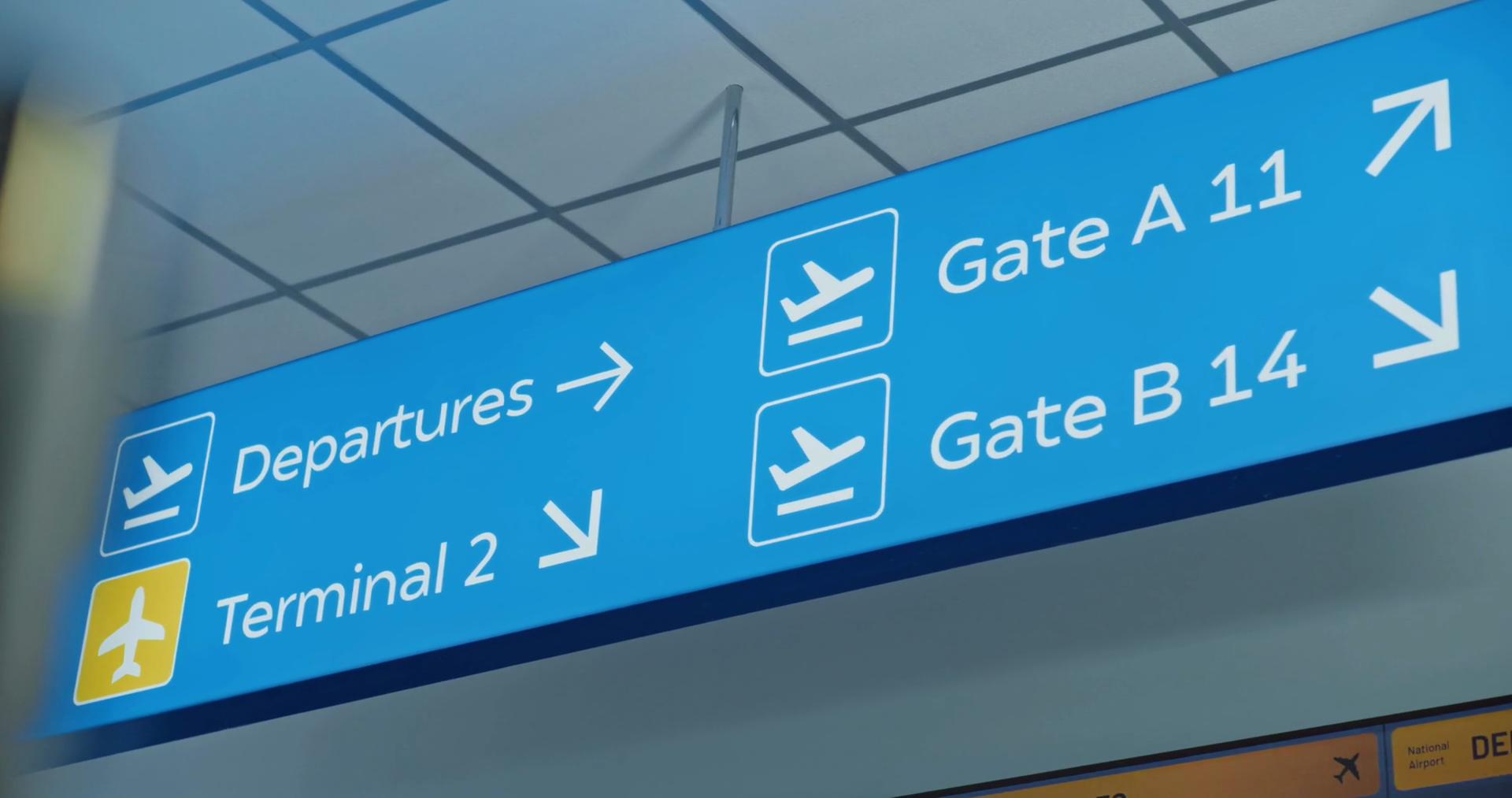 Modern International Airport Terminal: Big Stock Footage SBV-351864085 ...