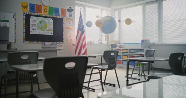 Middle School Classroom Stock Footage: Royalty-Free Video Clips ...