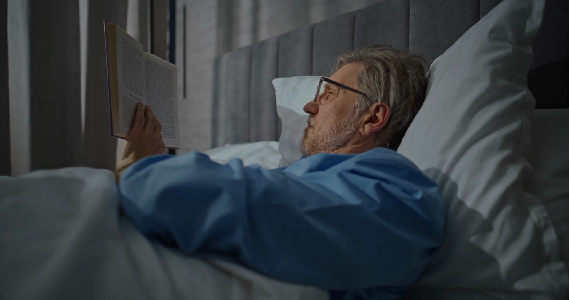 Waking Up In Morning In Bright Cozy Bedroom Stock Footage SBV-352930692 ...