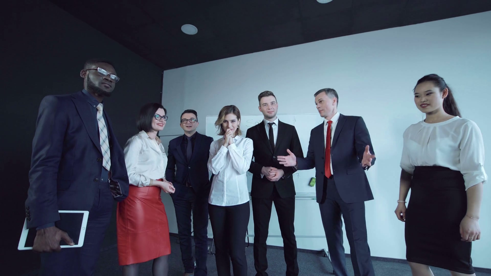 Expressive Adult Happy Successful Man Stock Footage SBV-312663317 ...