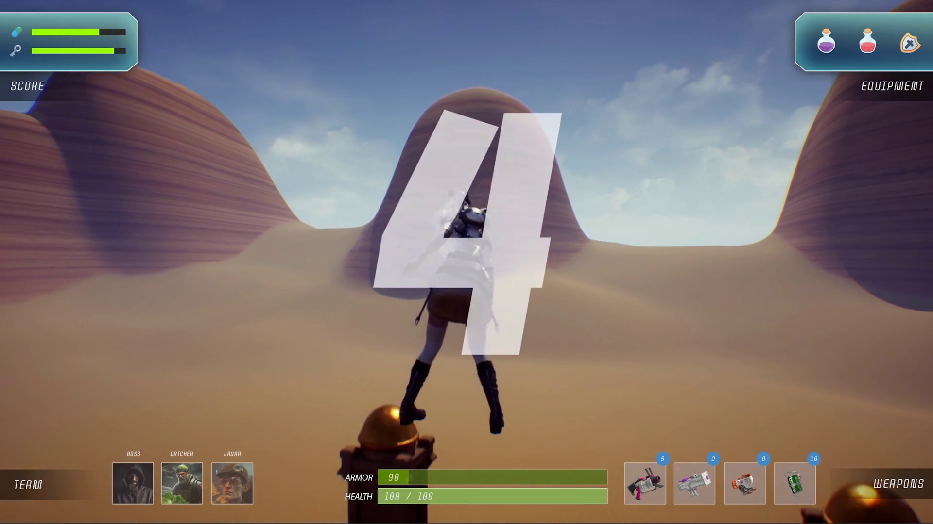 Mock-up Of 3d Video Game Gameplay Character Stock Motion Graphics SBV ...