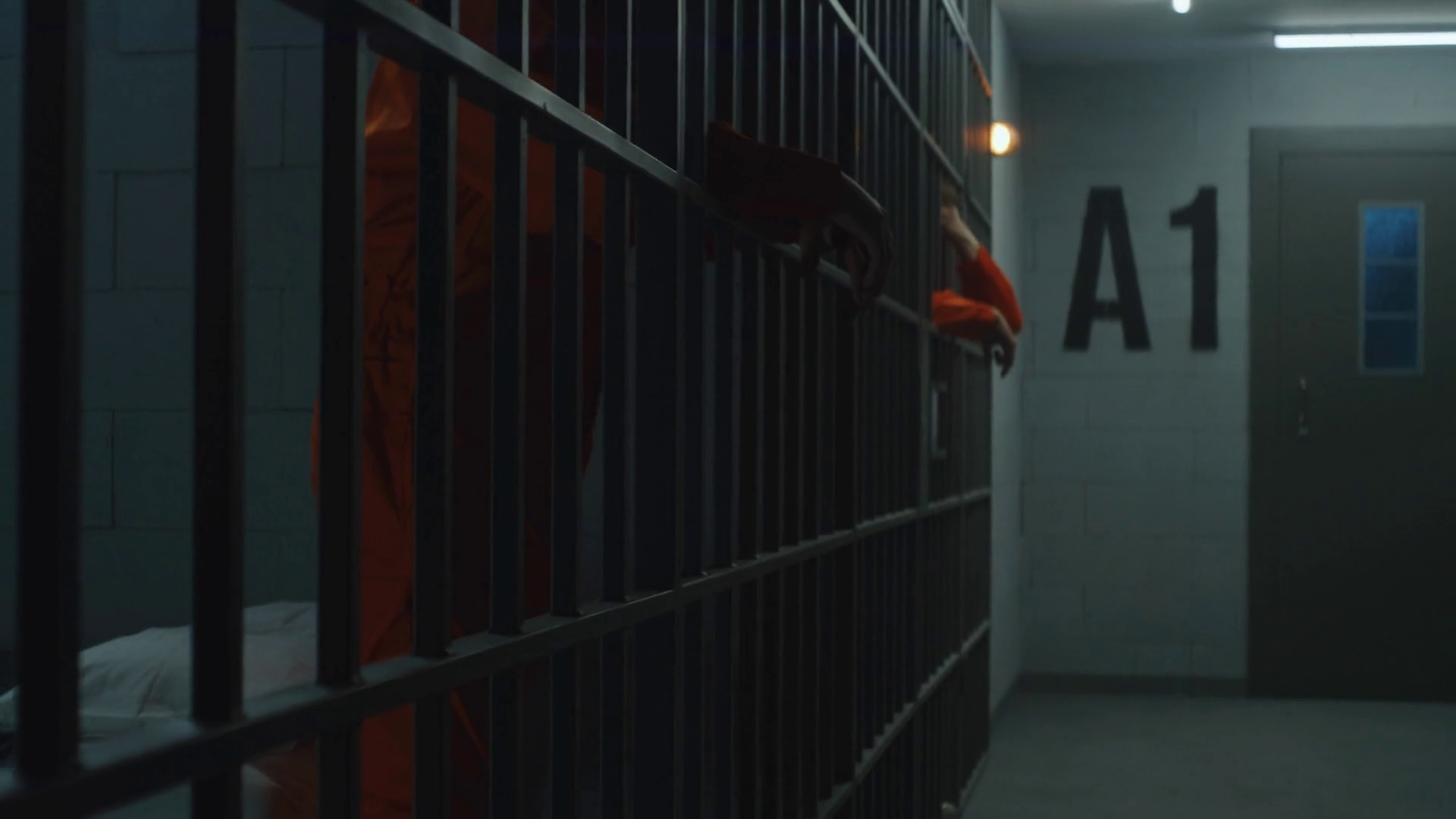 Prison Guard With Police Baton Watches Stock Footage SBV-347791332 ...