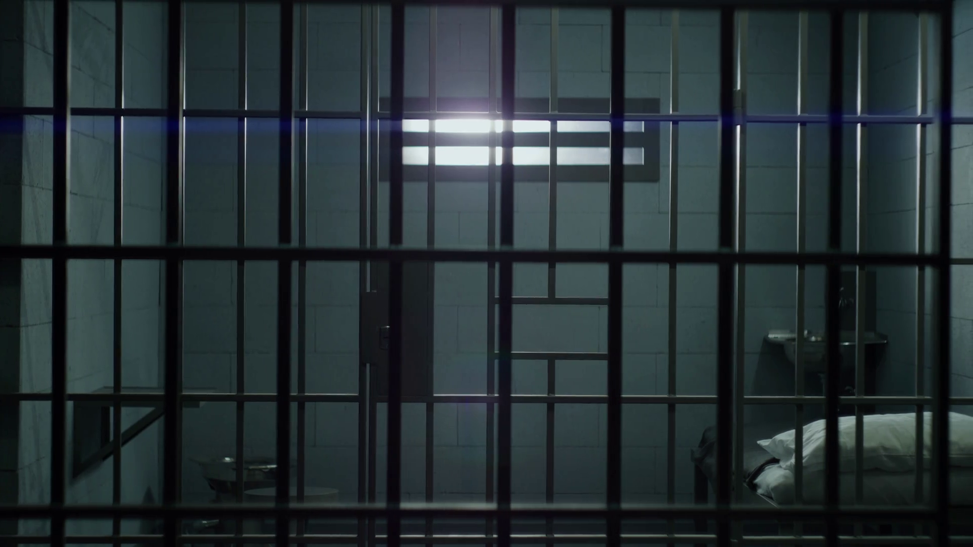 Prison Employee Locks Male Criminal In Jail Stock Footage SBV-347794460 ...