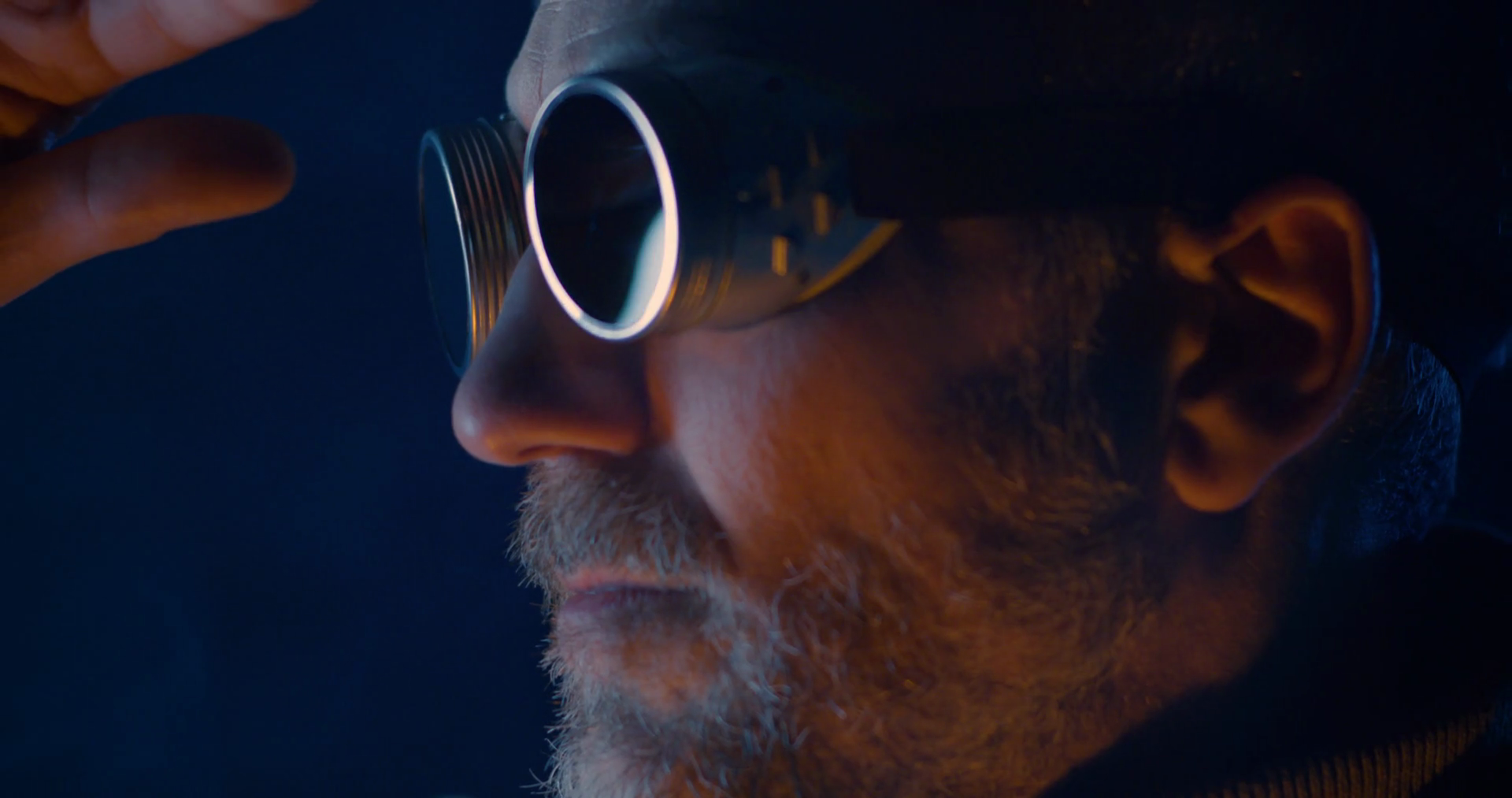 Close-up Of Safety Goggles Wearing Man Stock Footage SBV-338125959 ...