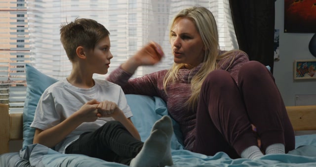 Mother And Son Family Scenes Stock Footage: Royalty-Free Video Clips ...