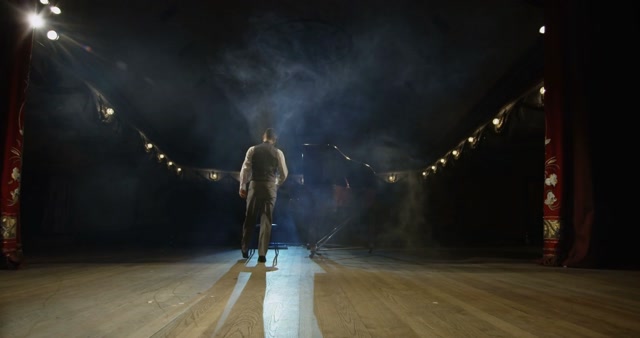 Speaker Walking Out On Stage Stock Footage: Royalty-Free Video Clips ...