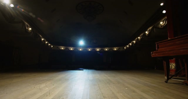 Auditorium Stage Backdrop Stock Footage: Royalty-Free Video Clips ...