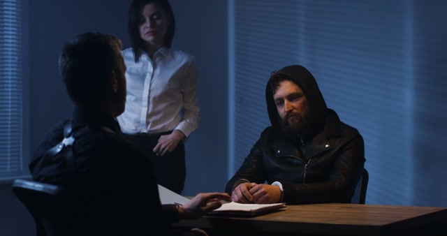 Police Interrogation | Places and Landmarks stock footage - Storyblocks