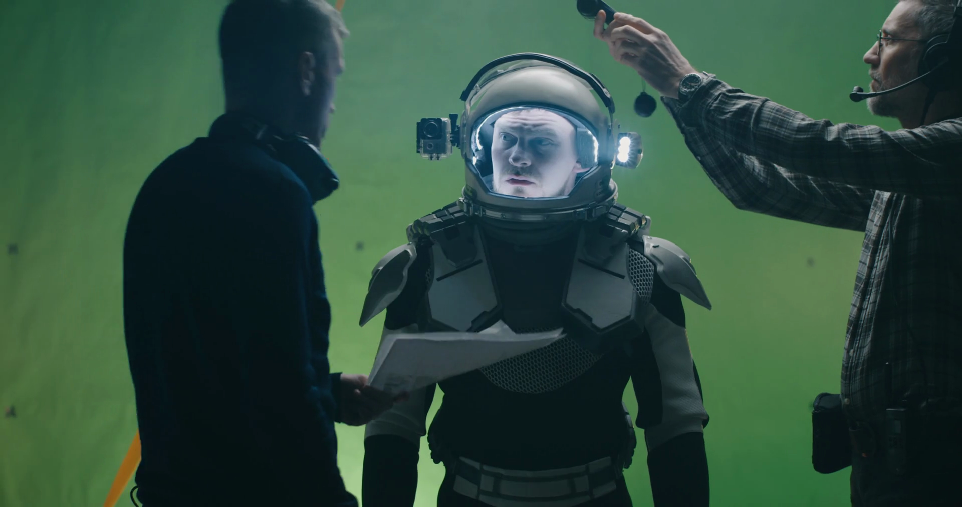 Medium Shot Of Director Giving Instructions Stock Footage SBV-338161660 ...