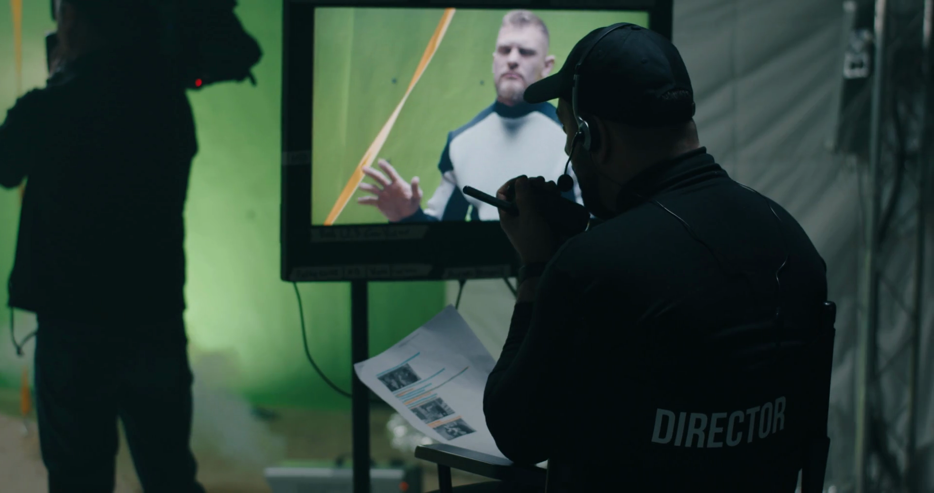 Medium Shot Of Director Giving Instructions Stock Footage SBV-338161952 ...