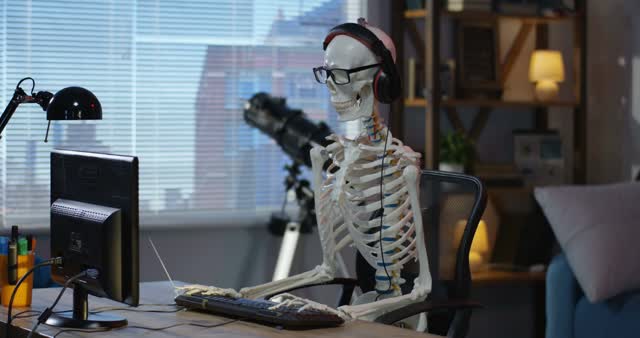 Funny Skeleton Stock Footage: Royalty-Free Video Clips - Storyblocks