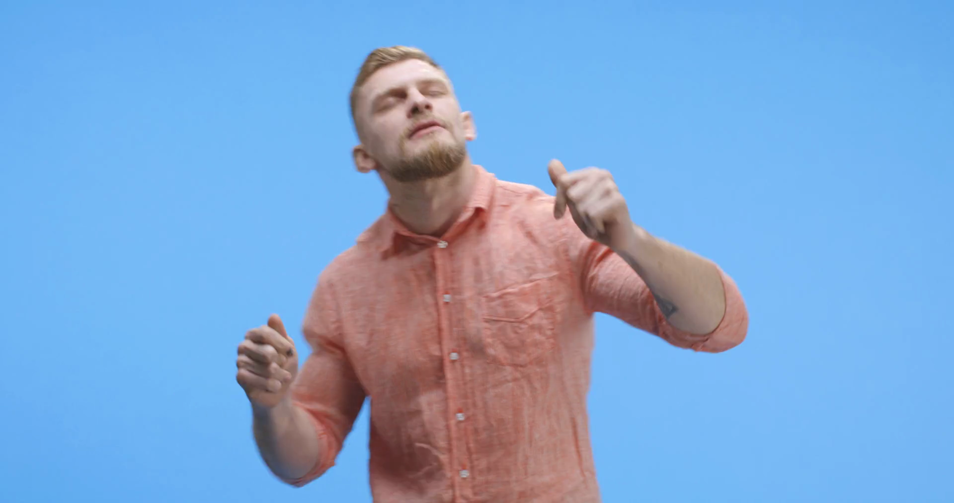 Young Man Dancing In Front Of Camera Stock Footage SBV-337980066 ...