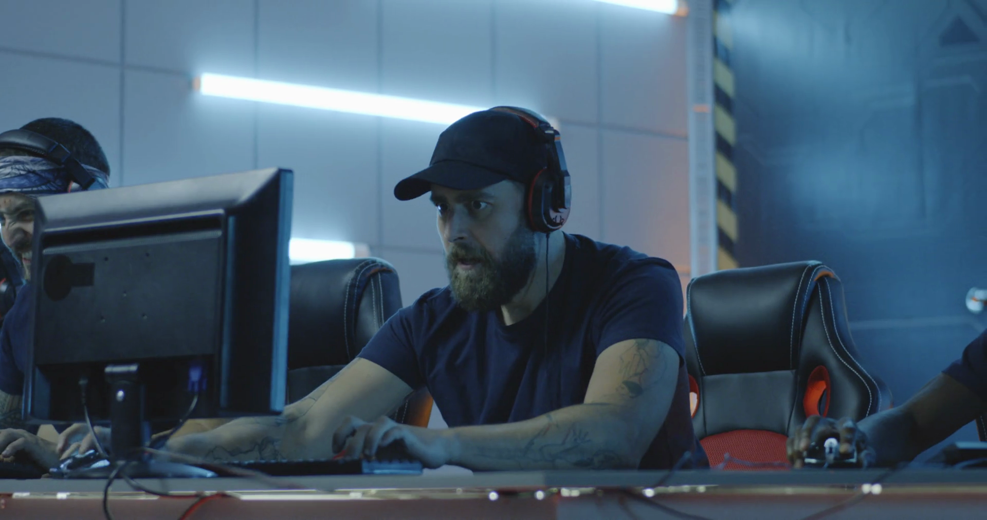 Medium Shot Of Angry Gamer Destroying Stock Footage SBV-337775492 ...