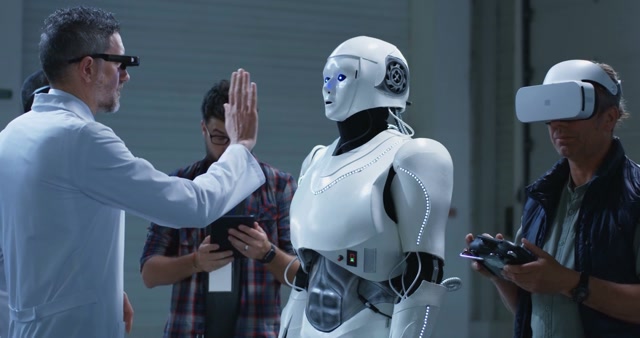 Humanoid Robots Stock Footage: Royalty-Free Video Clips - Storyblocks