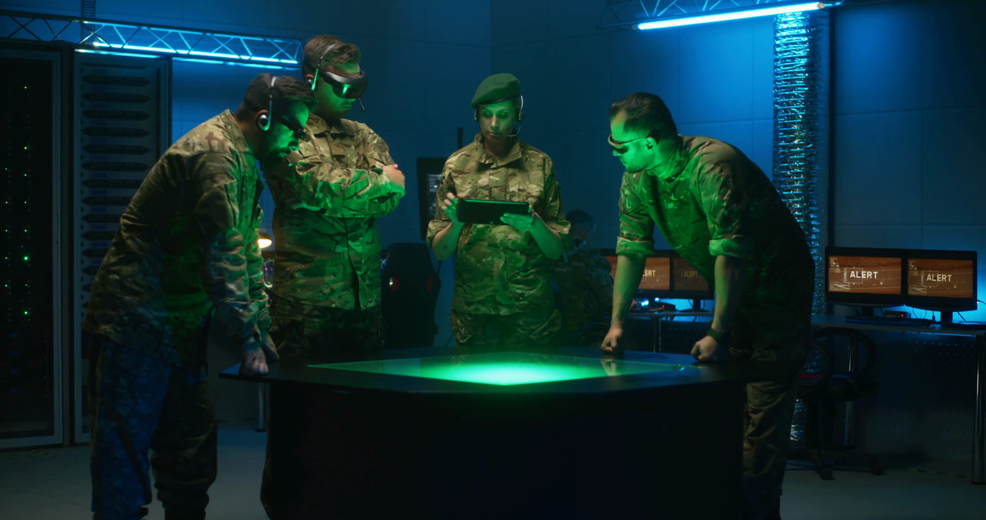 Medium Shot Of Vr Headset Wearing Modern Stock Footage SBV-338547871 ...