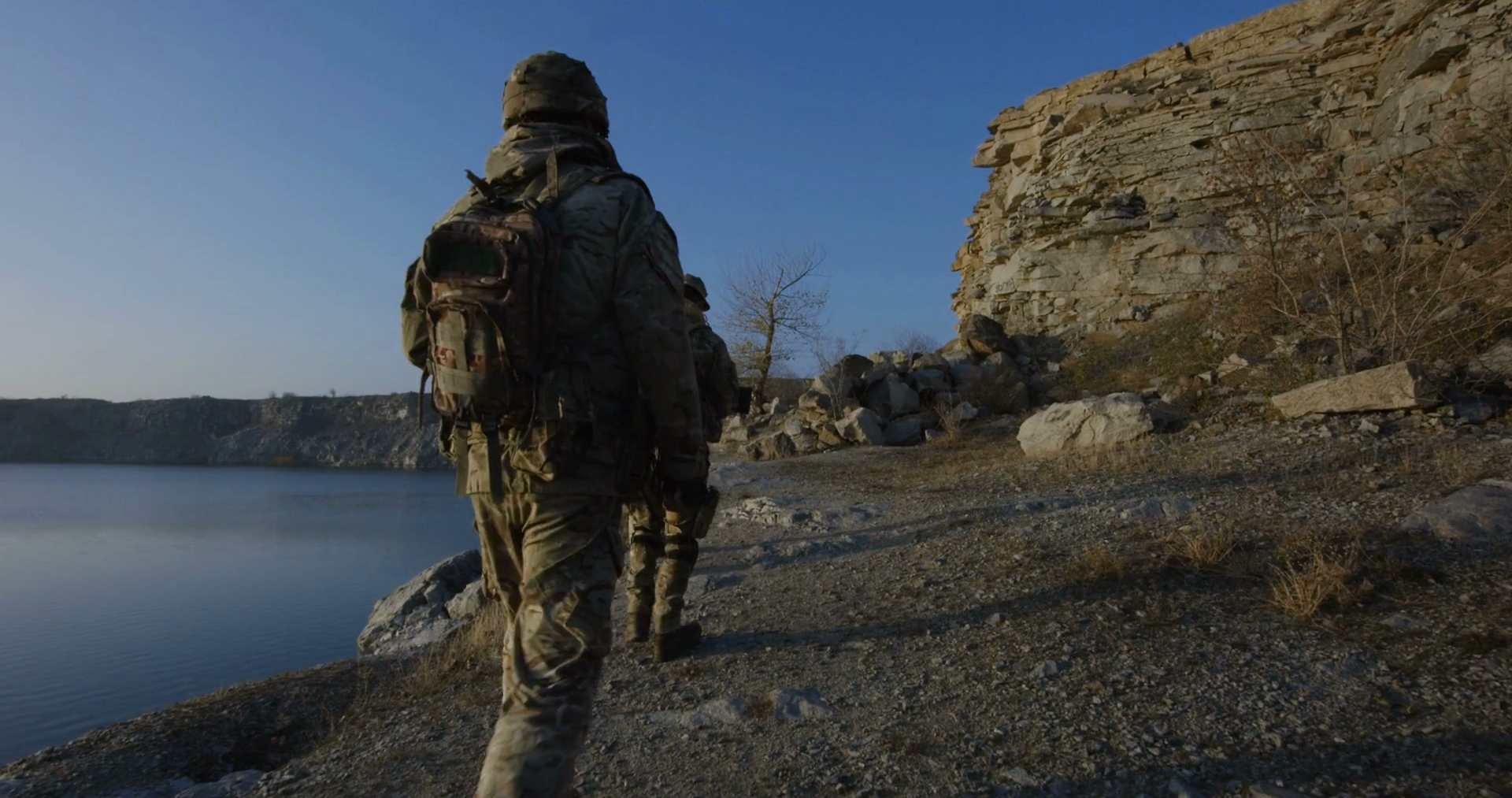 Medium Slow Motion Shot Of Fully Equipped Stock Footage SBV-329188576 ...