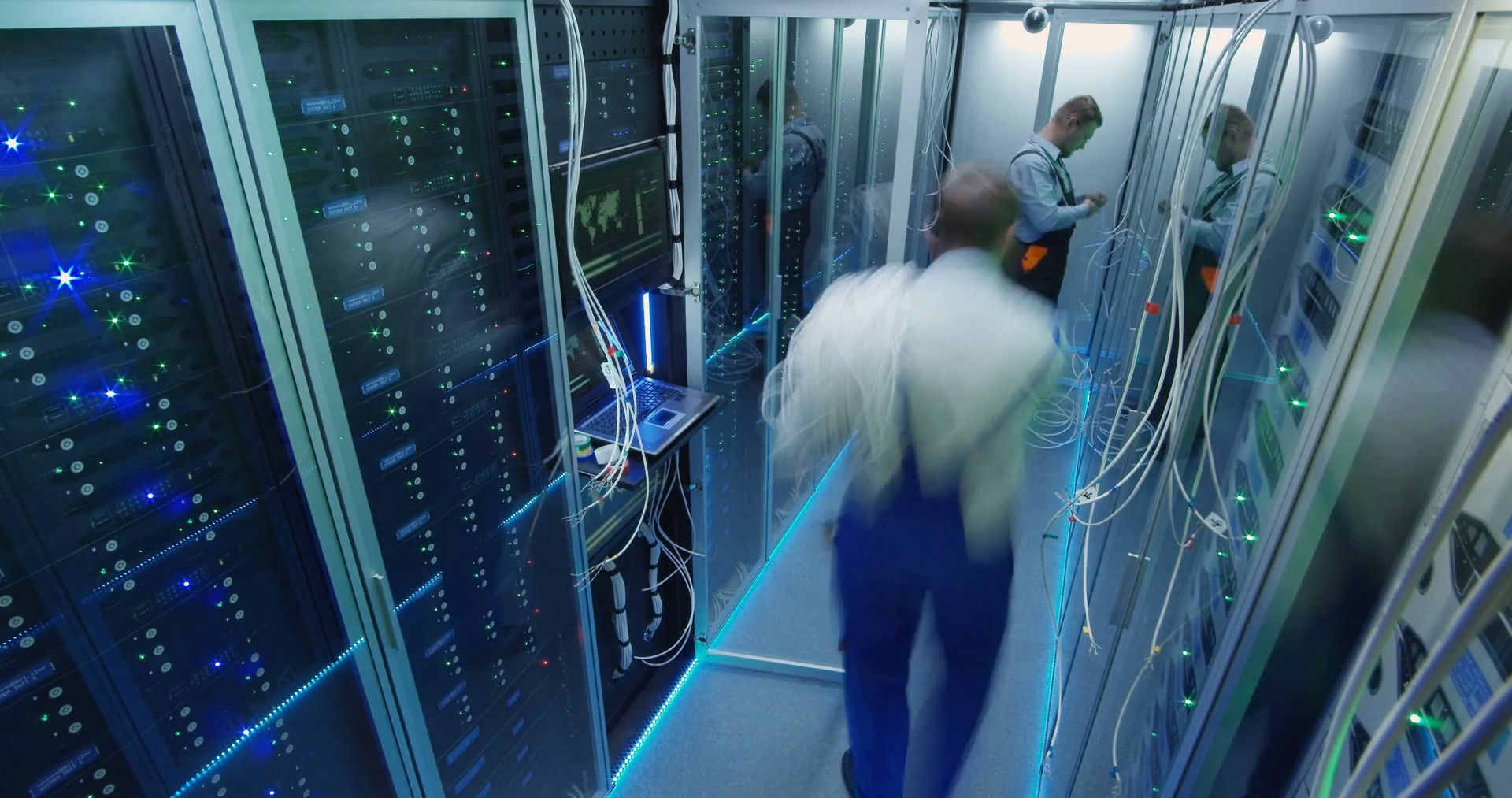 Medium Timelapse Shot Of People Working In Stock Footage SBV-328863090 ...