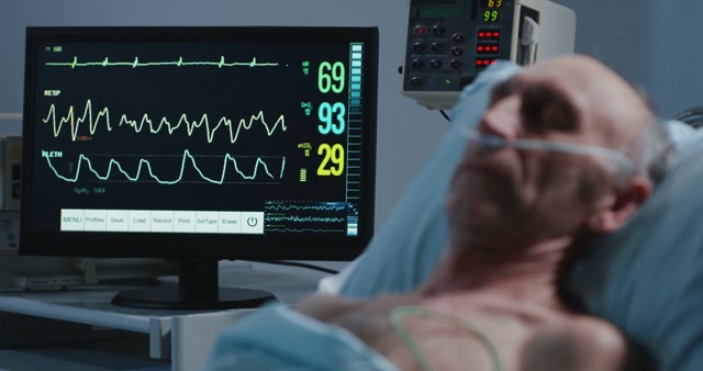 Heart Monitor Hospital Stock Footage: Royalty-Free Video Clips ...