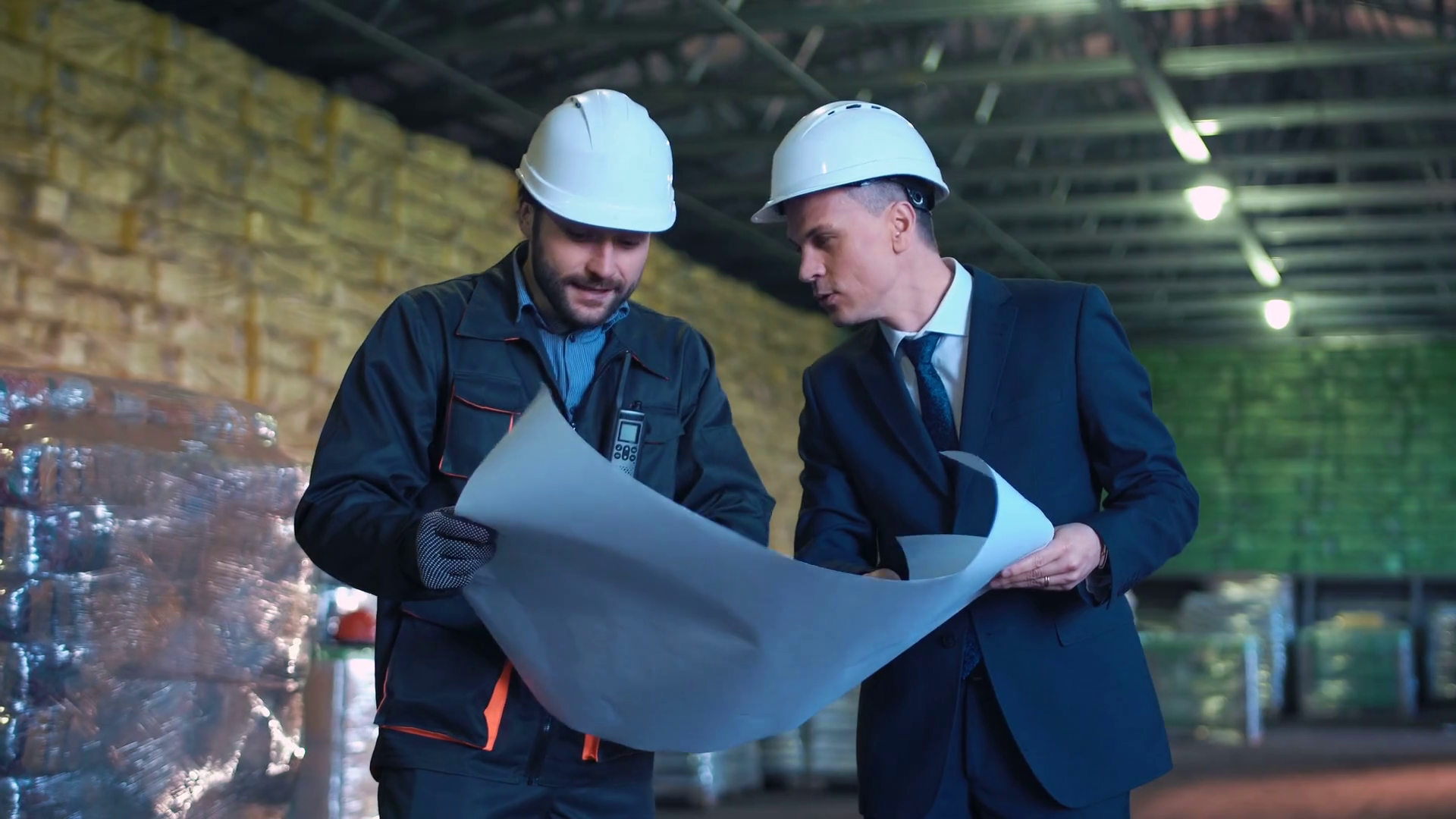 Two Enraged Man Arguing Standing With Stock Footage SBV-313894354 ...
