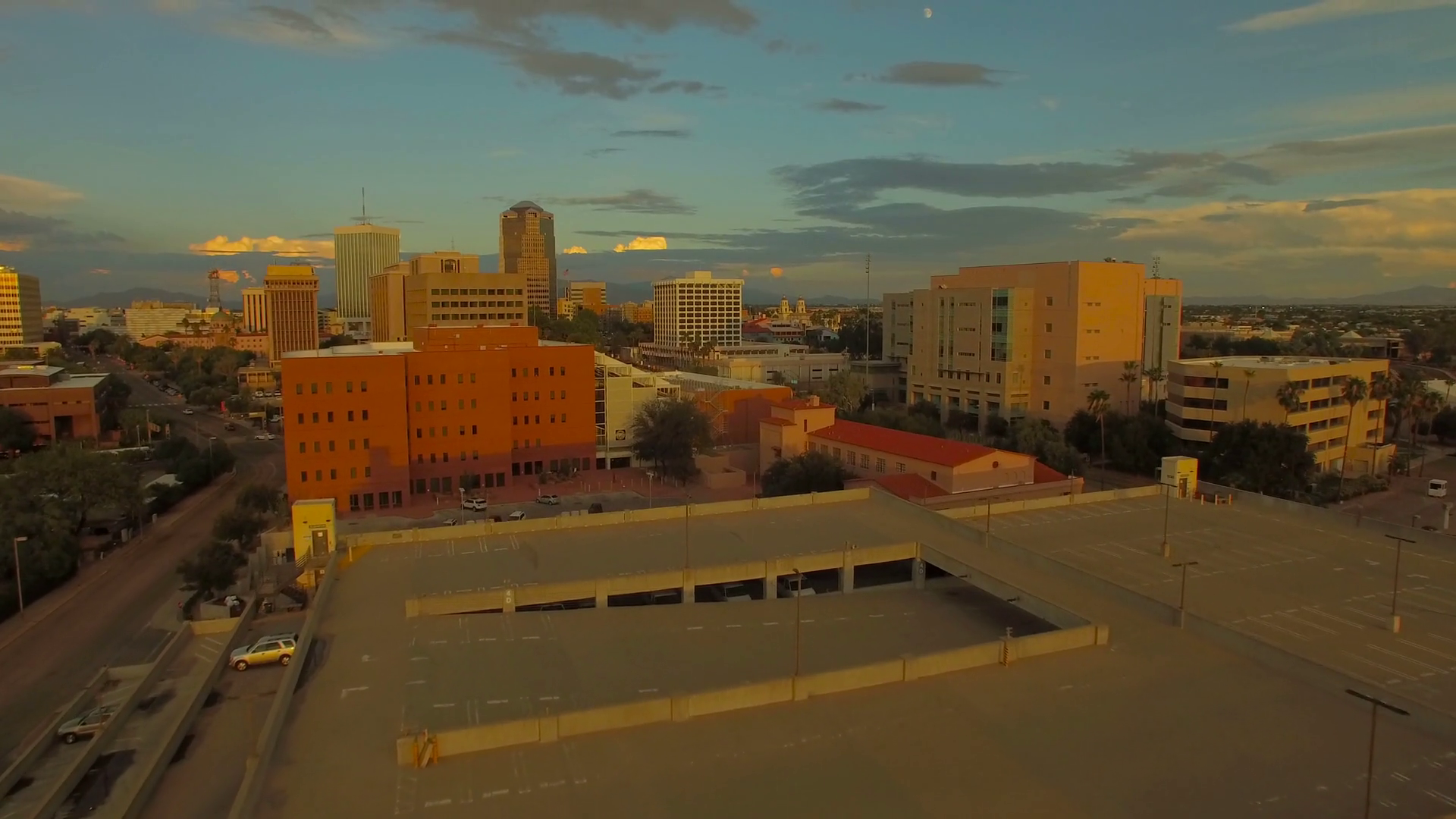 Aerial Arizona Tucson September 2016 4k Stock Footage SBV-312187970 ...