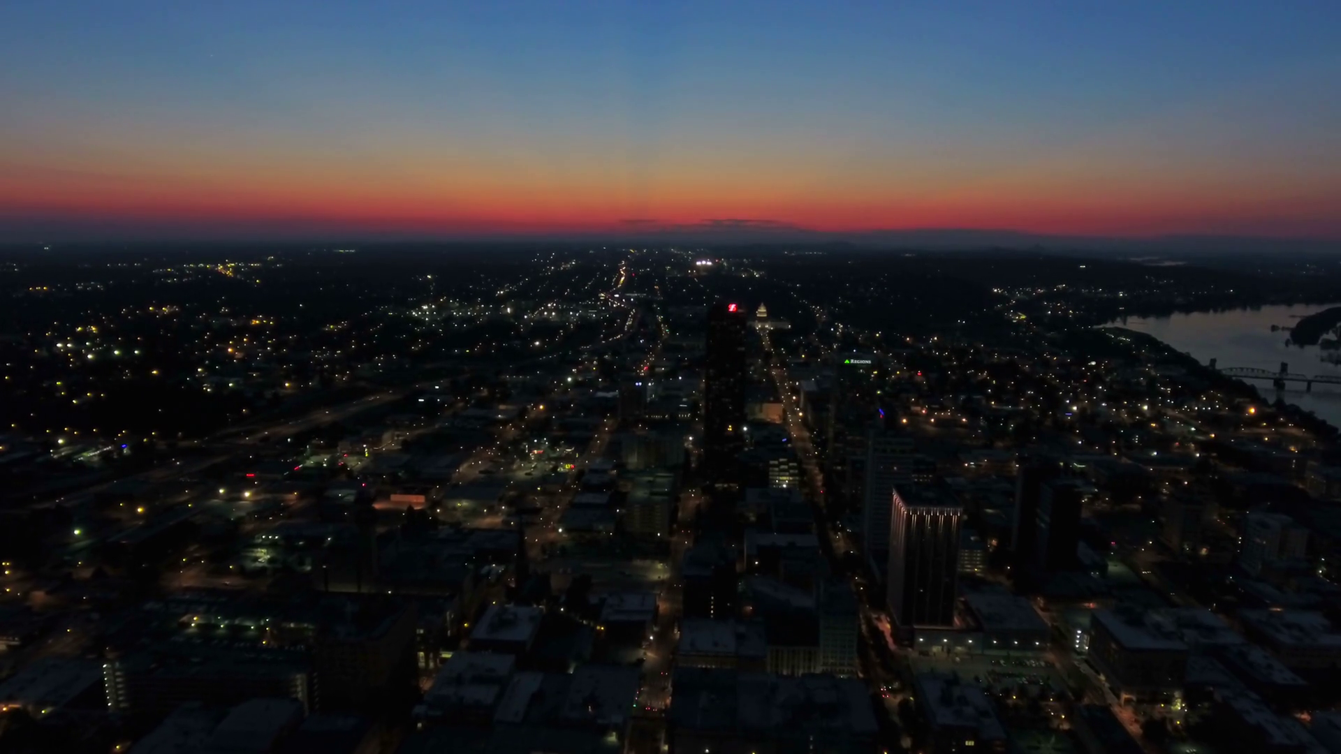 Aerial Little Rock Arkansas - September 2016 Stock Footage SBV ...