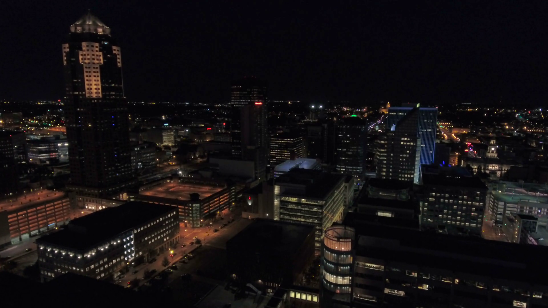 Aerial Iowa Des Moines September 2016 4k Stock Footage SBV-312389183 ...