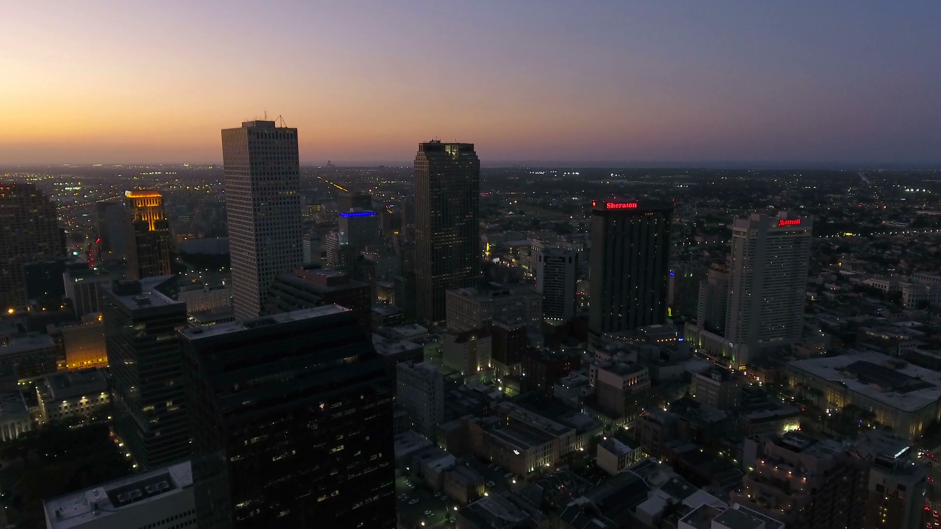 Aerial Louisiana New Orleans September 2016 Stock Footage SBV-312424123 ...